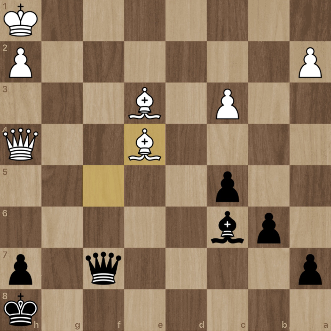 Interesting mating position that I came across. Black to move. | Scrolller