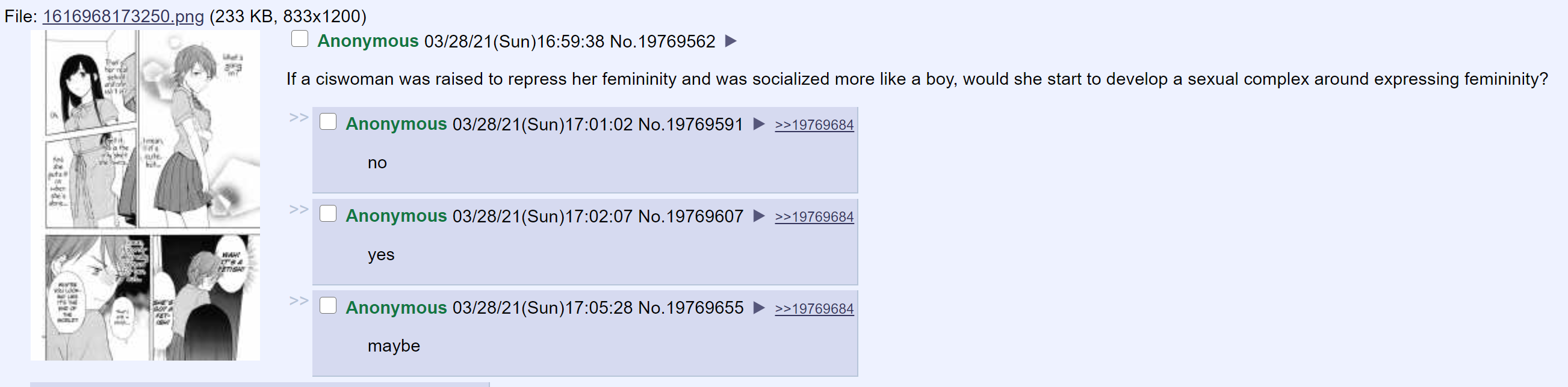 Interesting thought experiment | Scrolller