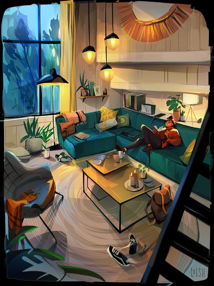 Interior 01 by Lois van Baarle | Scrolller