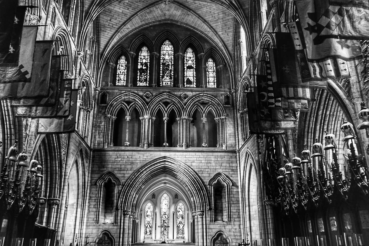 Interior of St Patrick's Cathedral, Dublin (taken and edited by me) | Scrolller