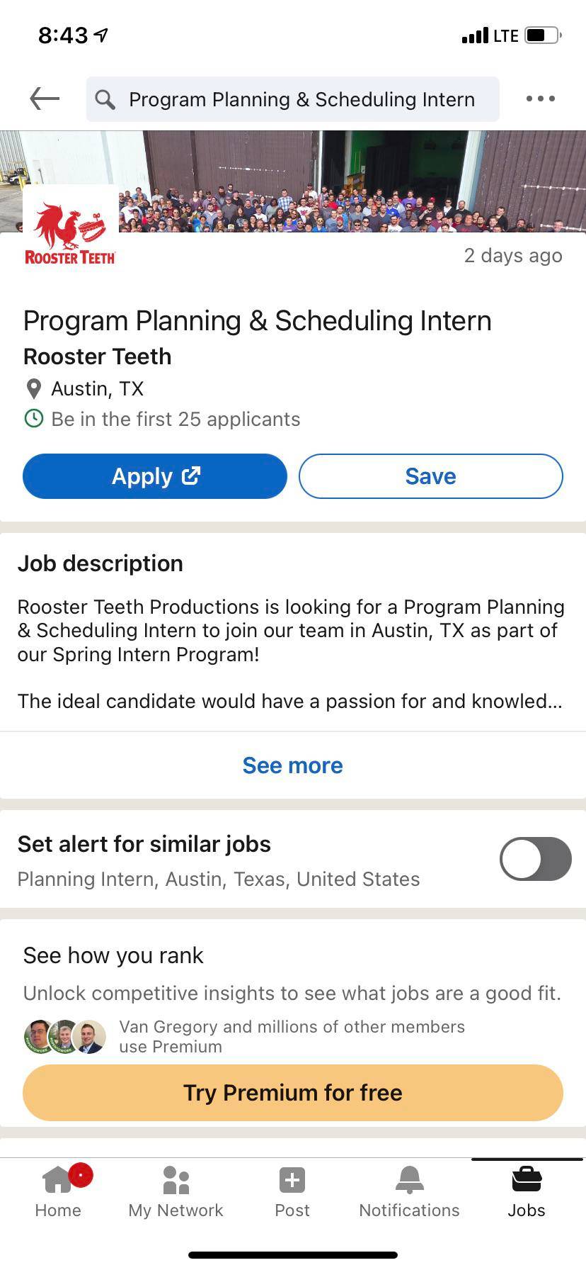 Internship available for anyone interested! | Scrolller