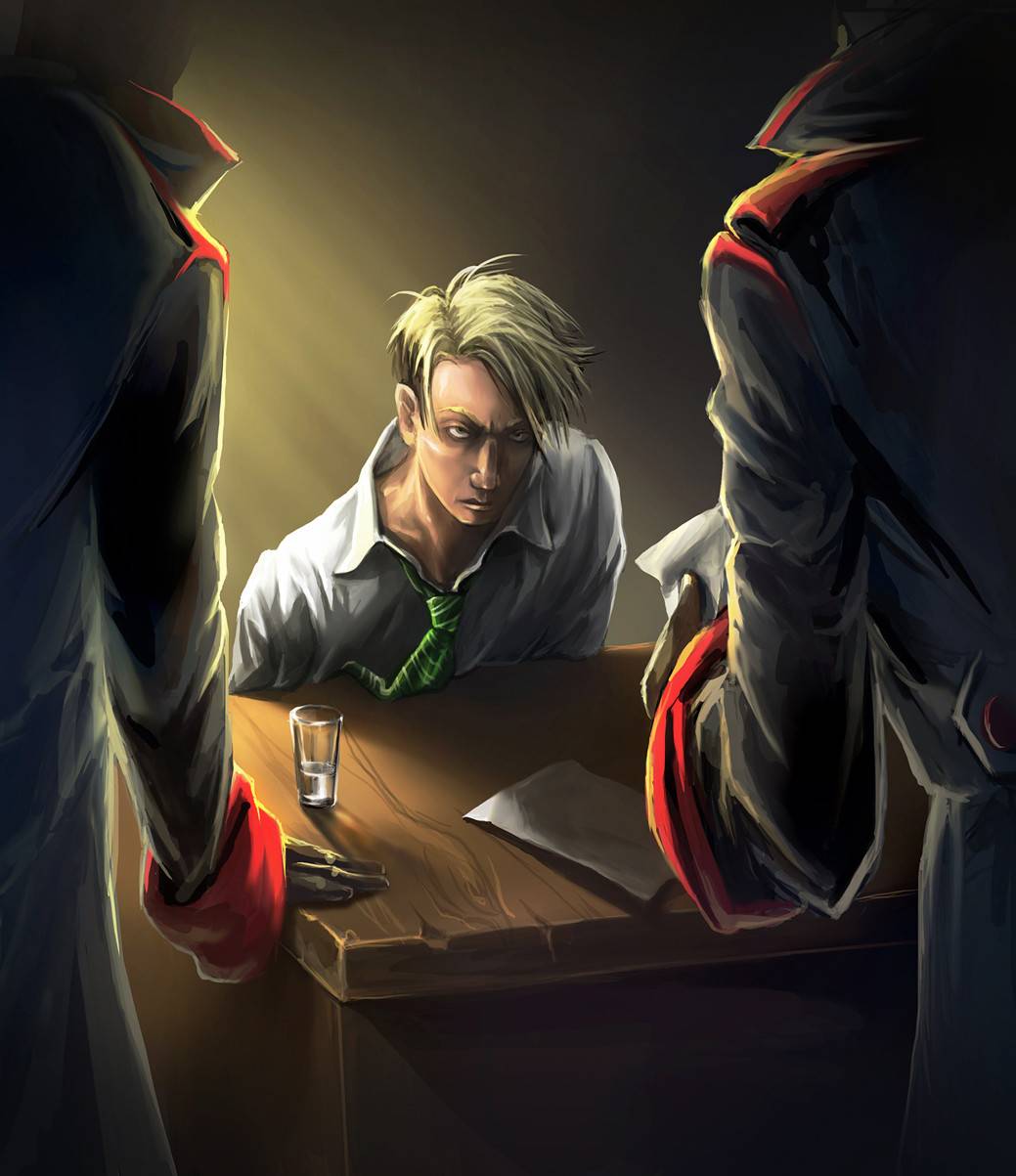 Interrogation by Anastasiia Krutova | Scrolller