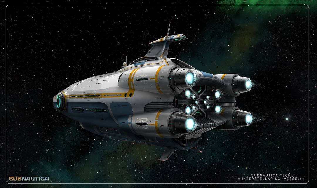 Interstellar Sci-Vessel: Aurora by Jengineerr | Scrolller