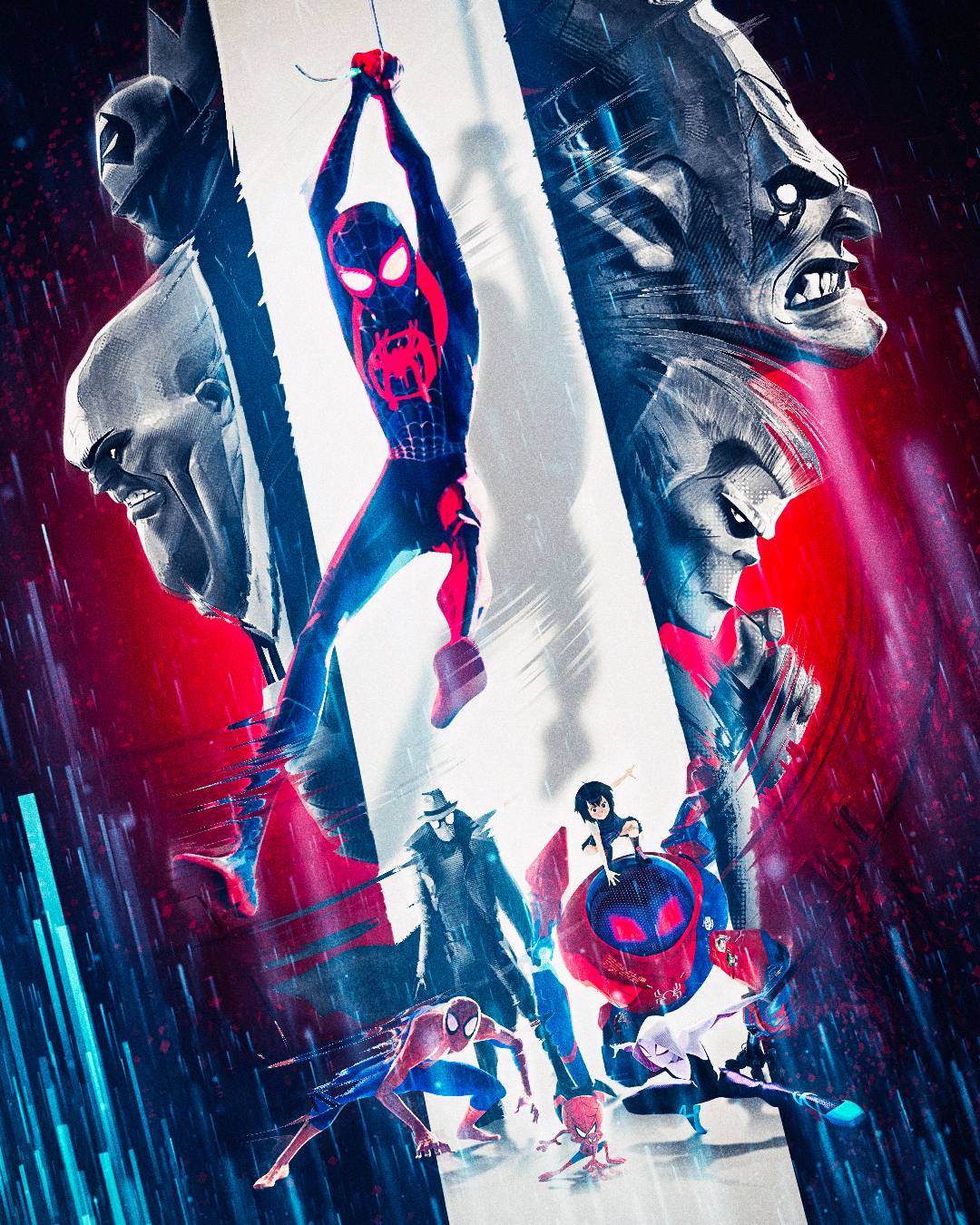 Into the Spider-Verse Fun Fanart by Masaolab | Scrolller