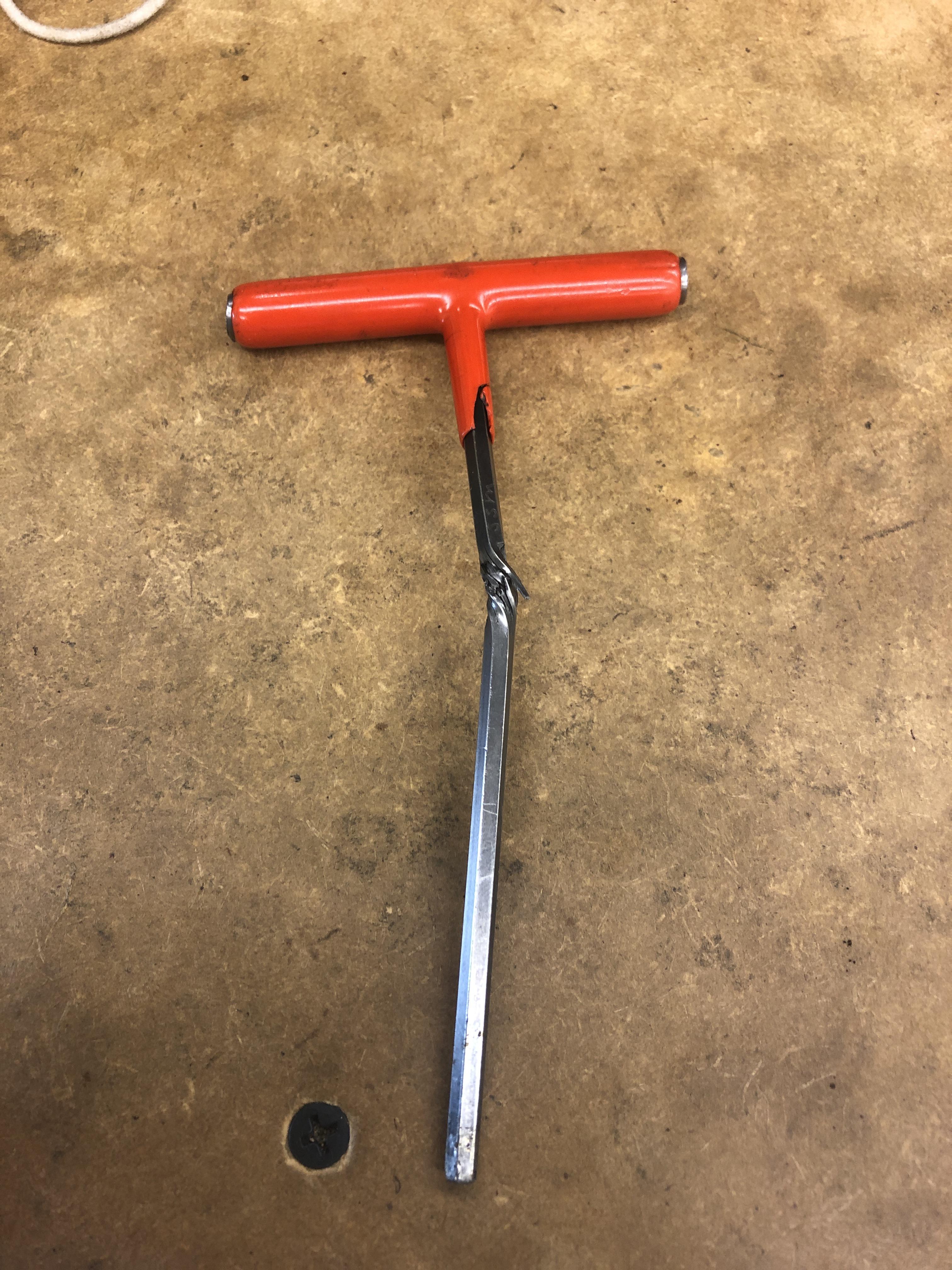 Introducing disposable torque indicating t-handles! | Scrolller