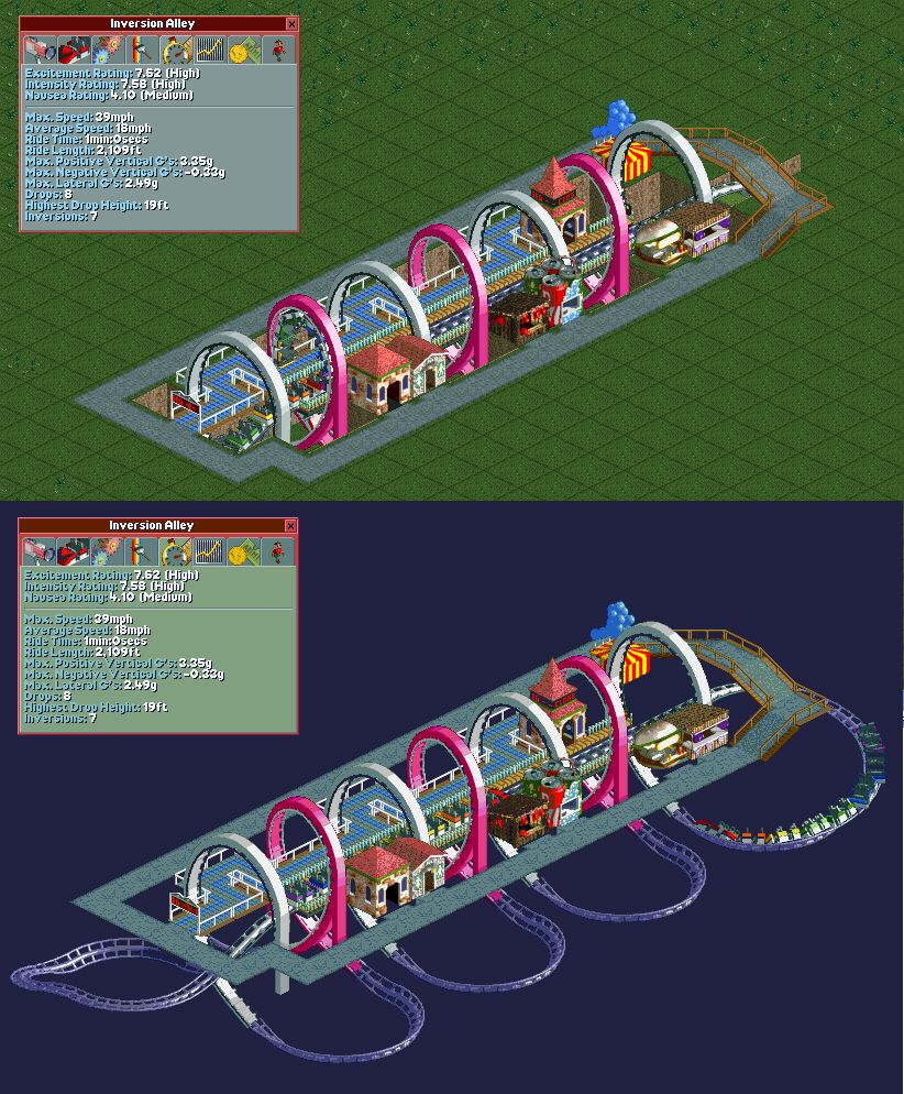 Inversion Alley (RCT1) | Scrolller