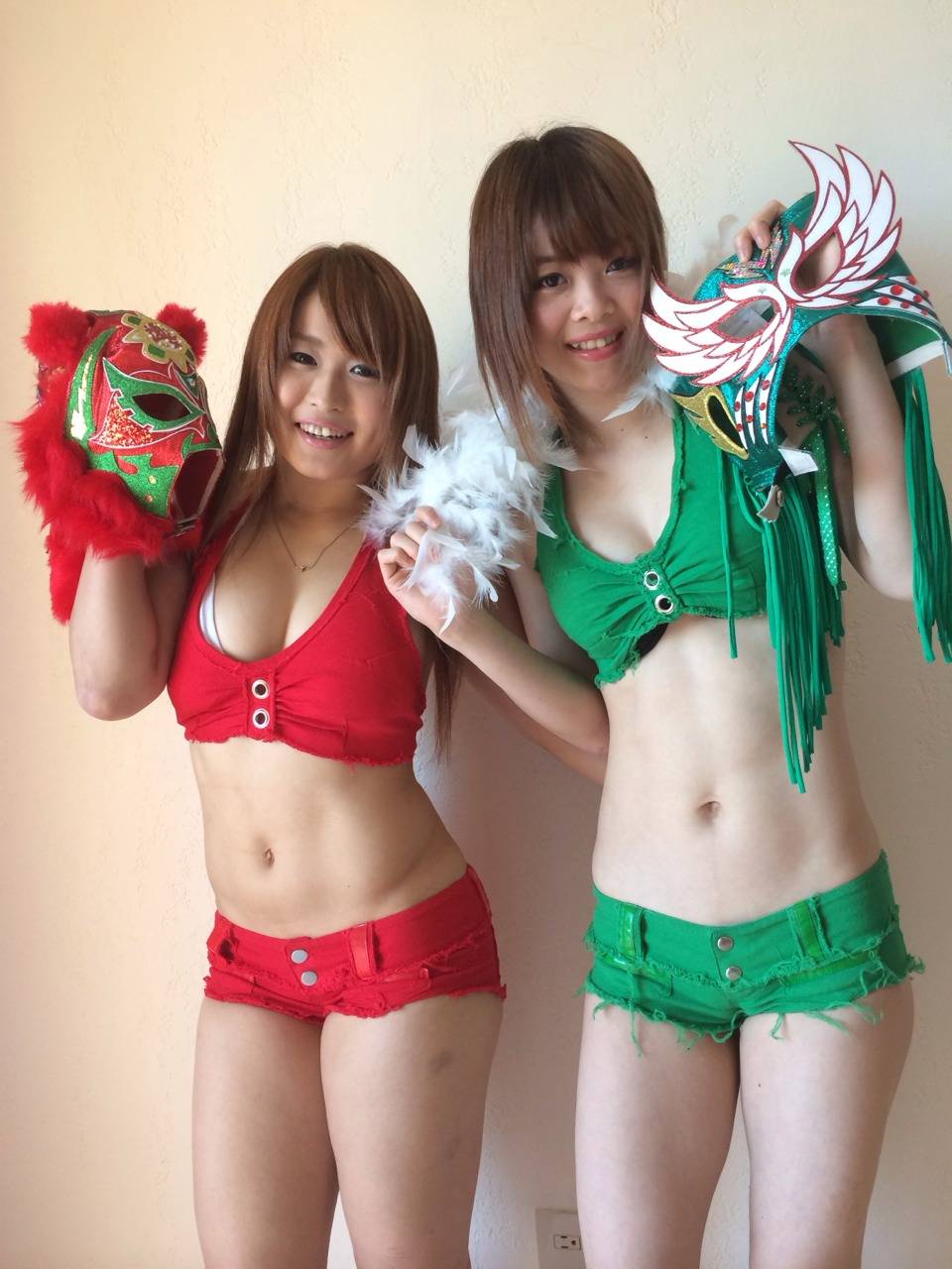 Io Shirai and Mayu Iwatani | Scrolller