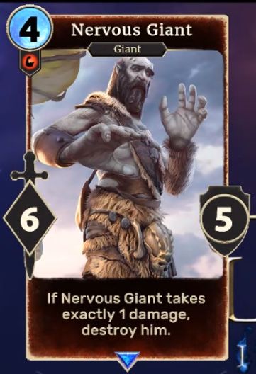 IoM Card Reveal: Nervous Giant | Scrolller