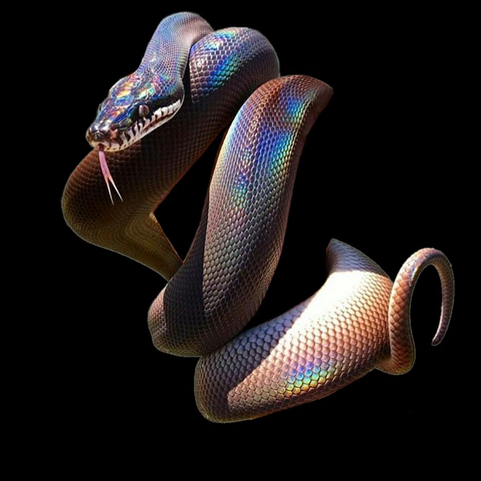 Iridescent Snake | Scrolller