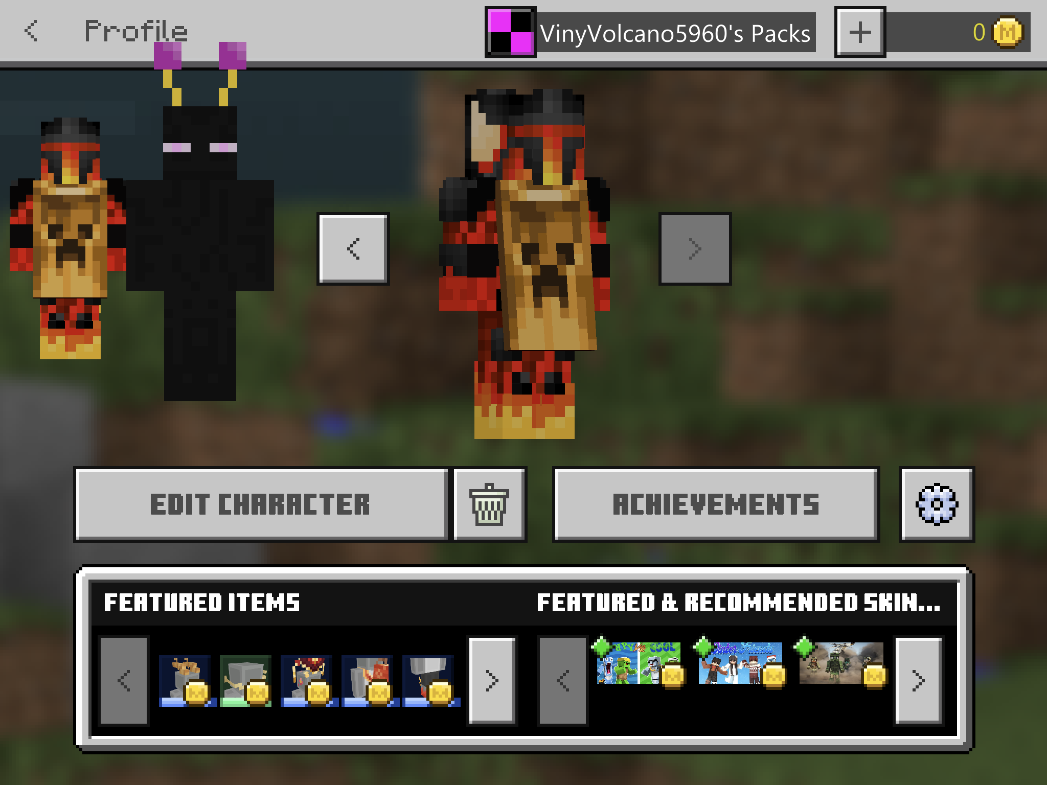 Is this how you wear a cape? (That is the front of my skin) | Scrolller