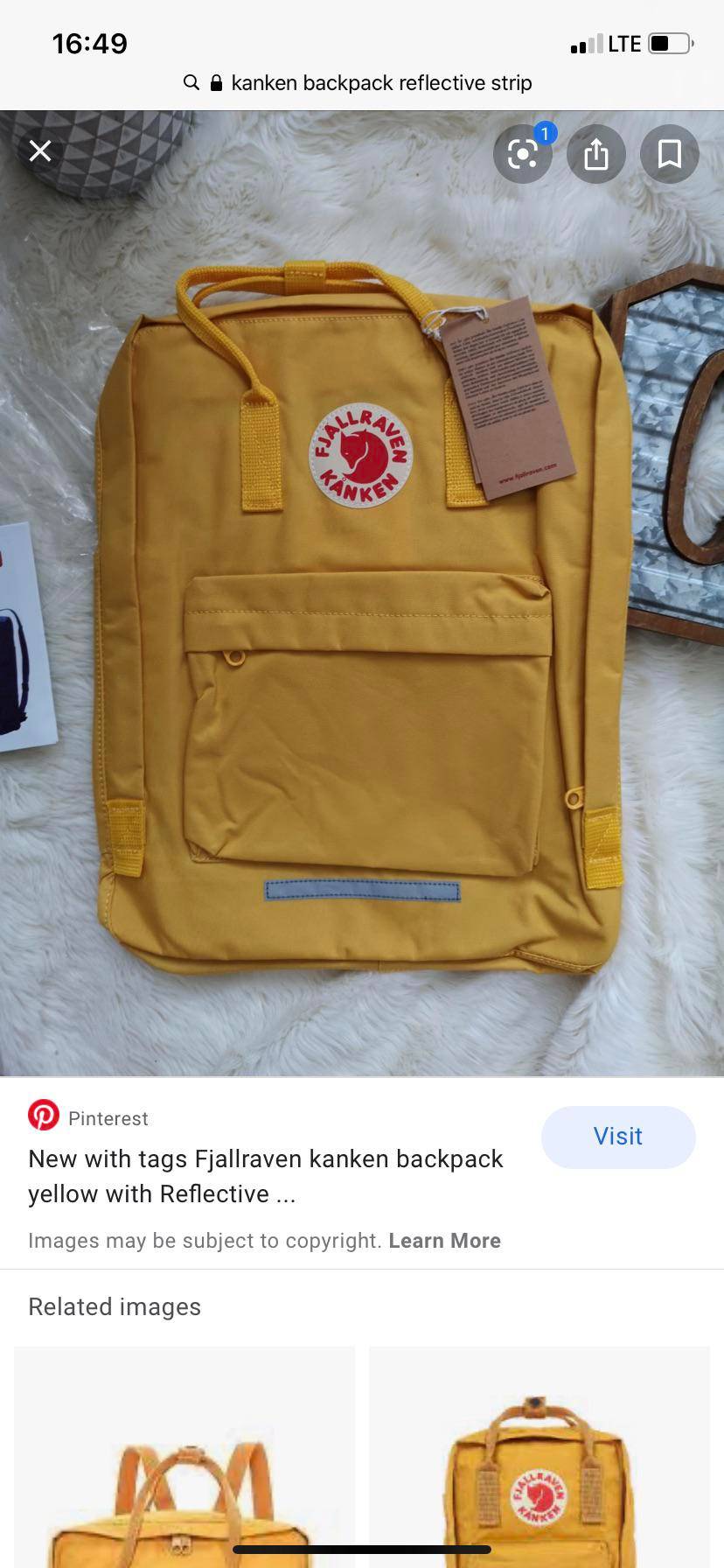 Is this kind of backpack fake? I’ve never seeing a reflector in the bottom of a kanken before ...