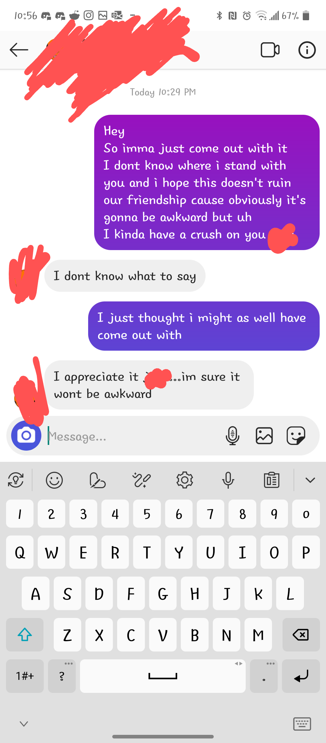 Is this rejection or???? | Scrolller