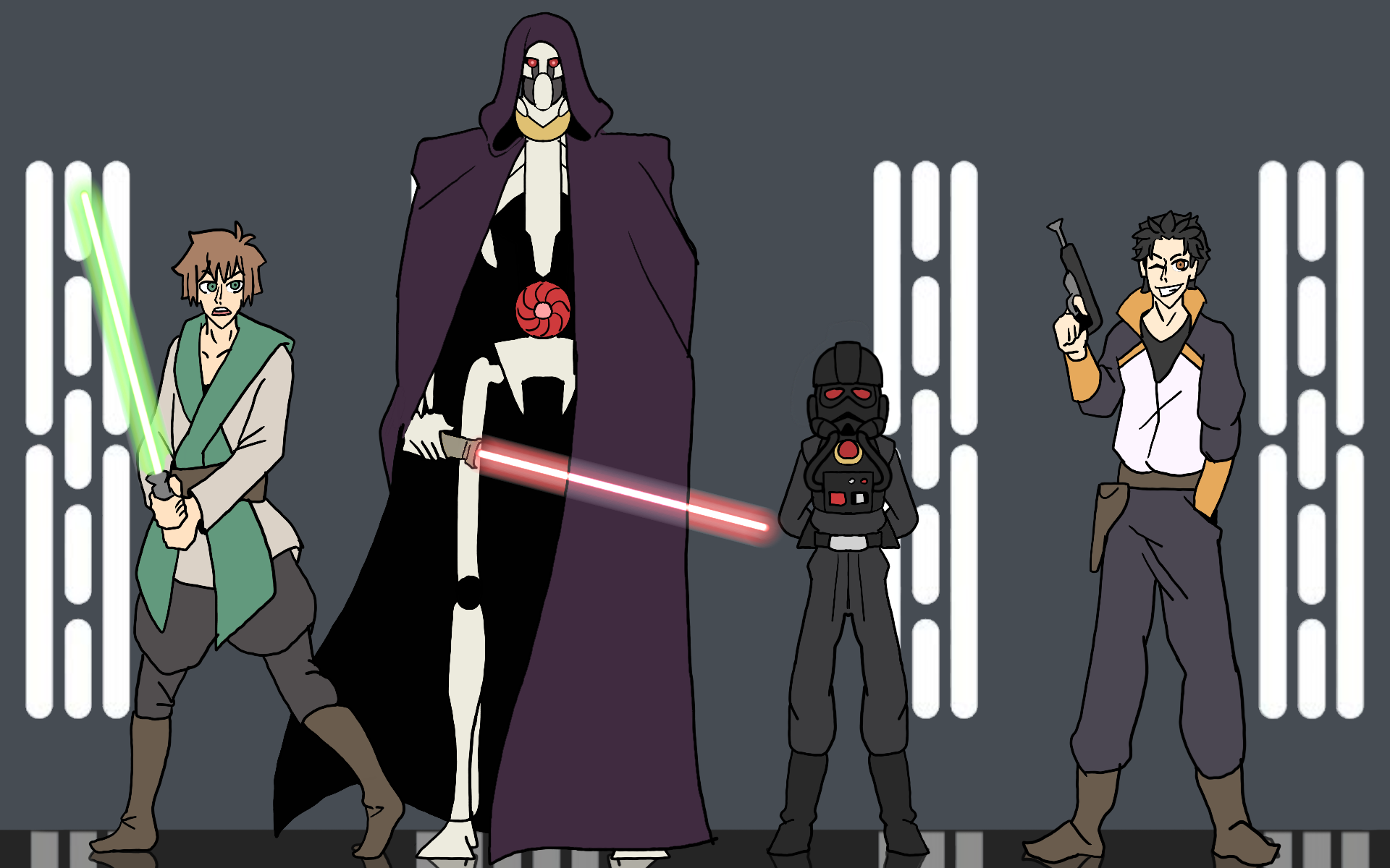 Isekai Quartet x STAR WARS [OC] | Scrolller