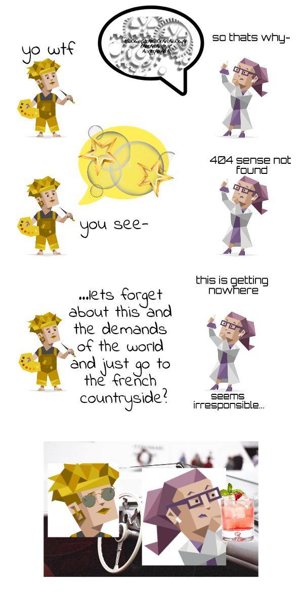 Isfp and intp solve a problem together | Scrolller