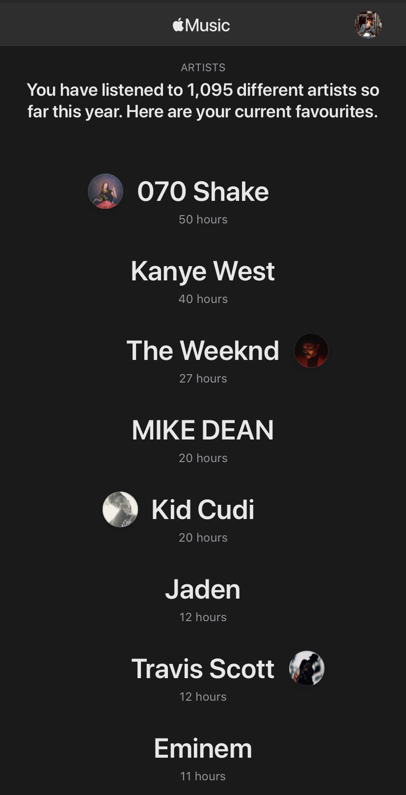 Isn’t the Spotify trend but had to show the love | Scrolller