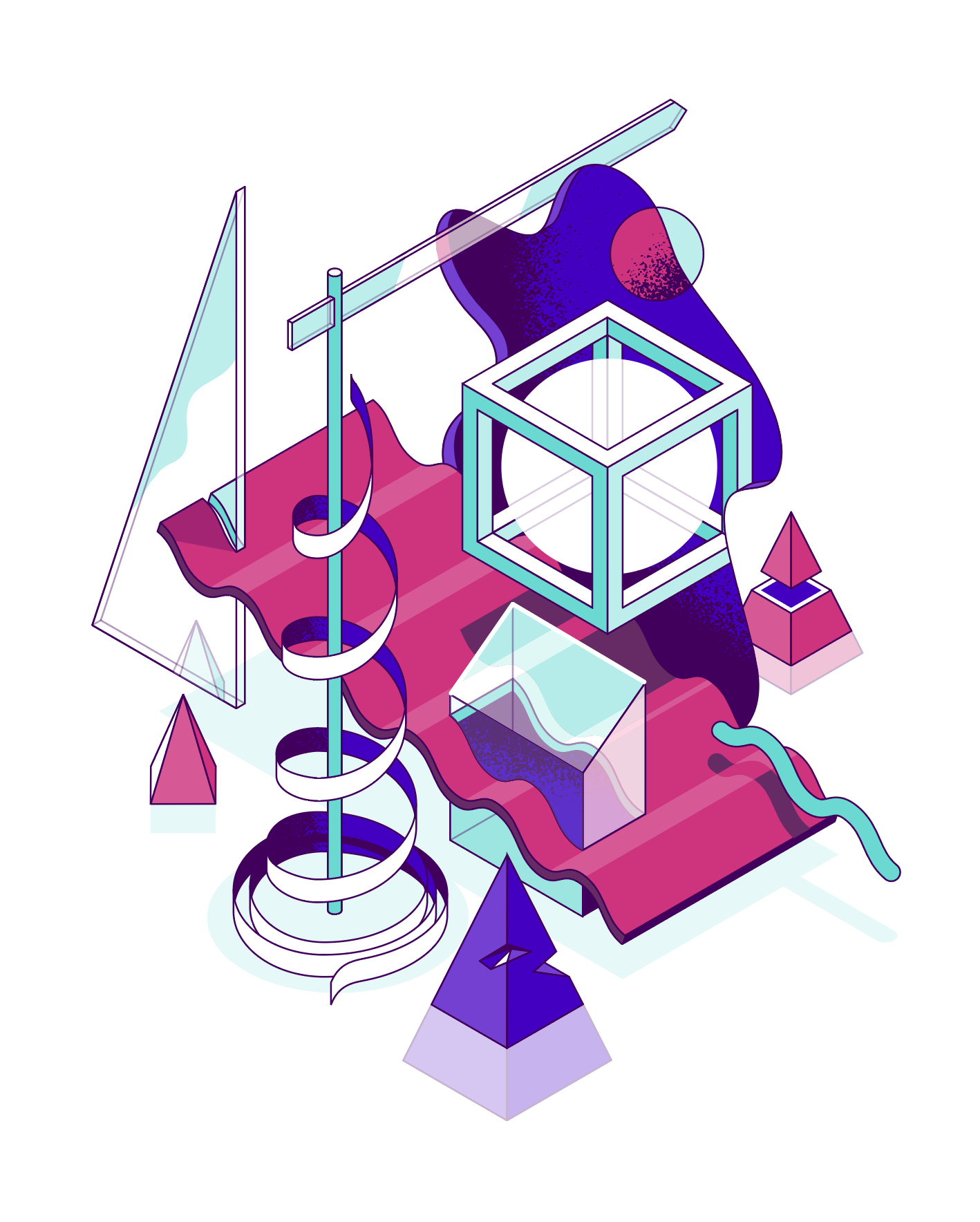 Isometric Illustration | Scrolller