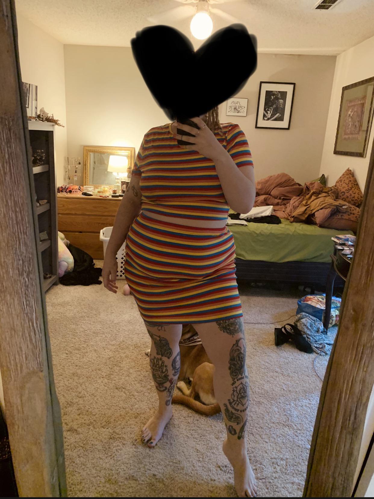 issa whole rainbow outfit!! | Scrolller