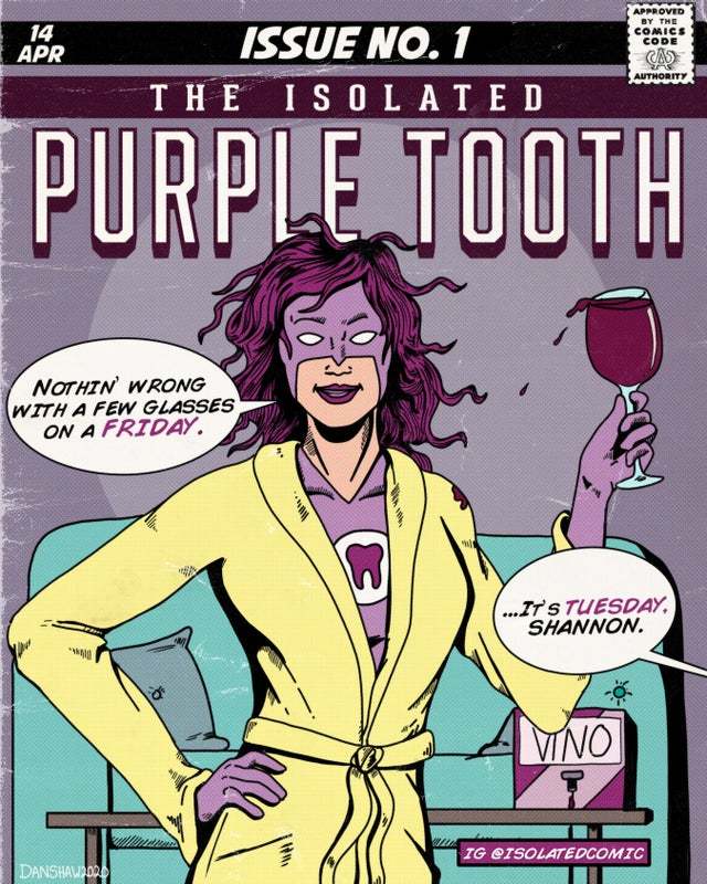 Issue No. 1 : The Isolated Purple Tooth | Scrolller