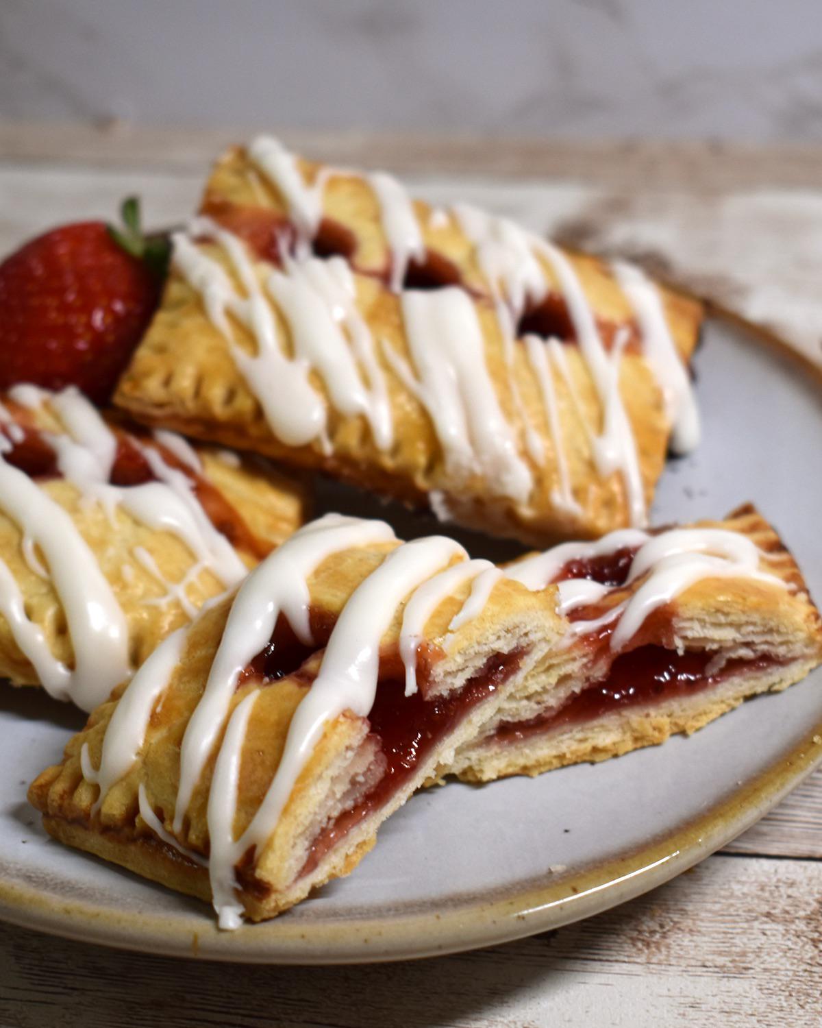 homemade poptarts with strawberry jam | Scrolller