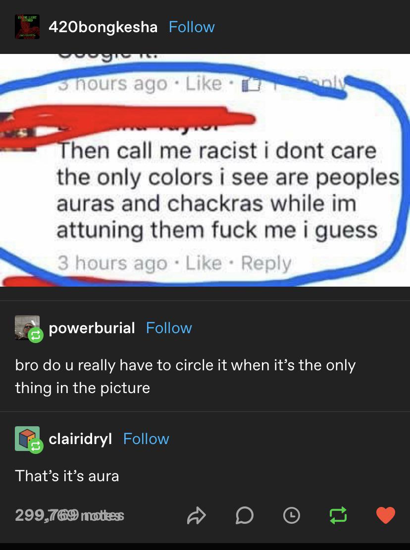 It’s aura | Scrolller