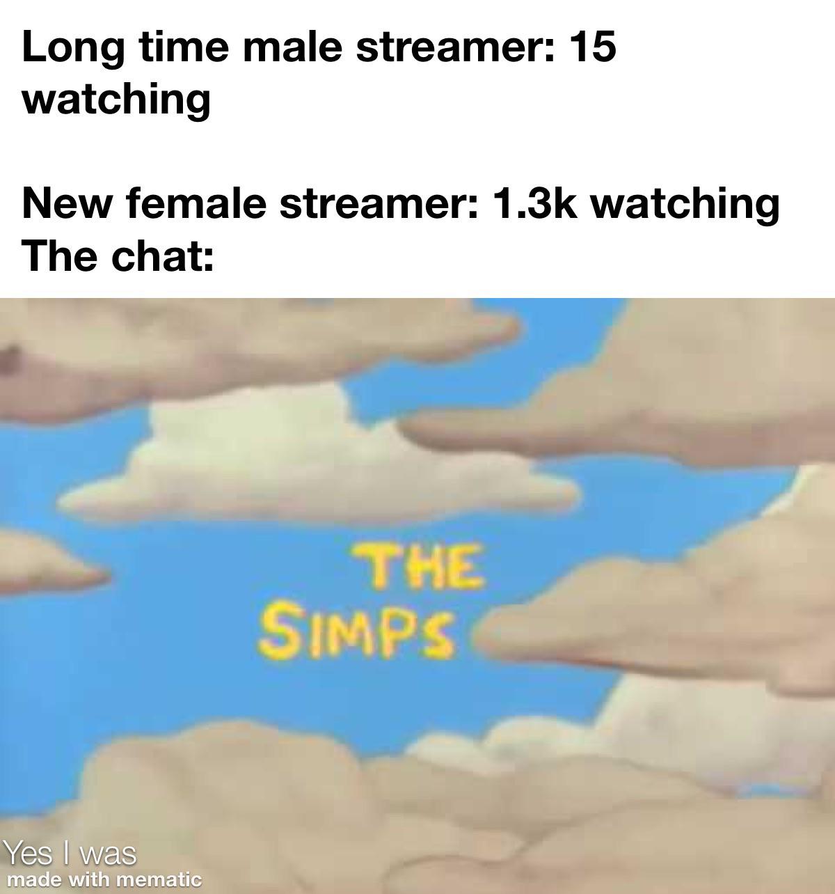 It smells like simp in here! | Scrolller