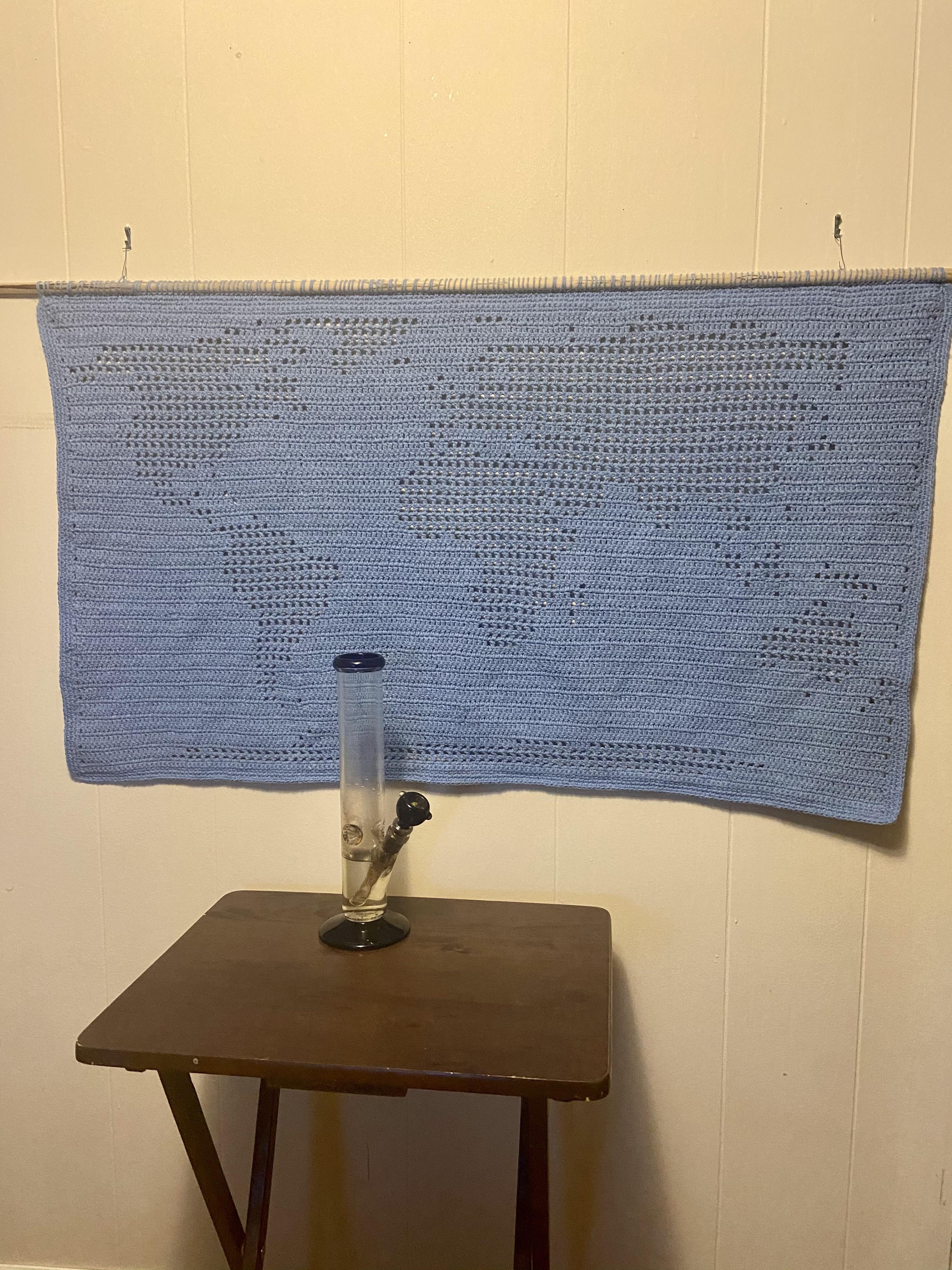 It took many, many sessions to crochet the world. | Scrolller