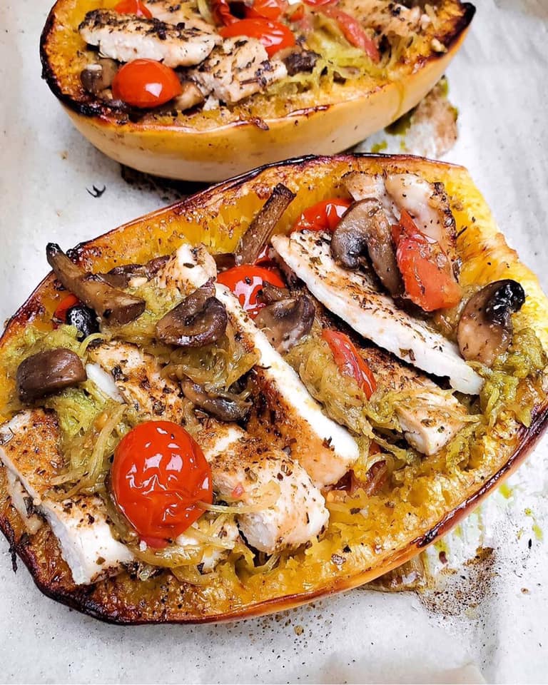 Italian Stuffed Spaghetti Squash | Scrolller