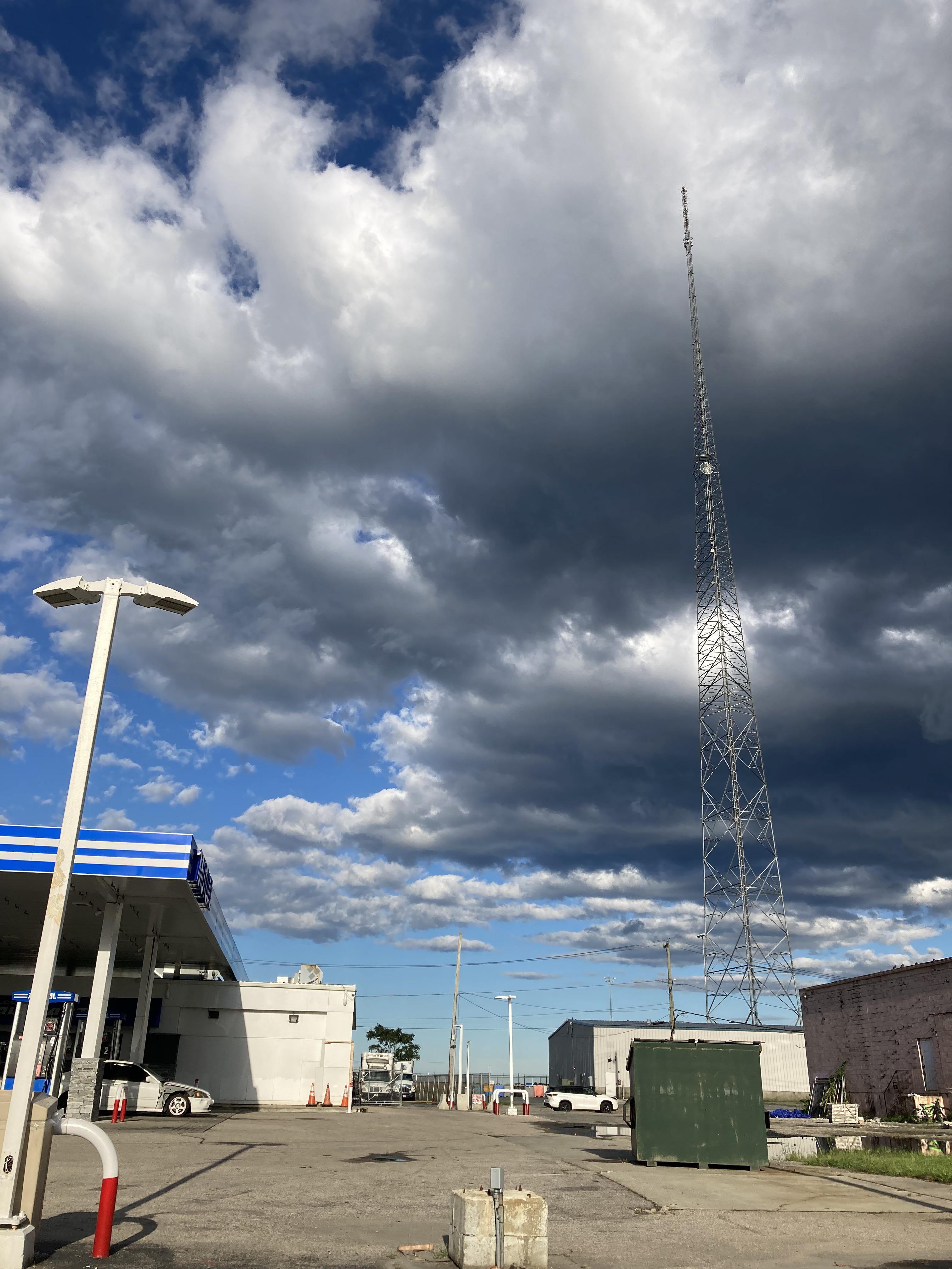 ITAP Because the clouds looked unreal after the storm today. | Scrolller