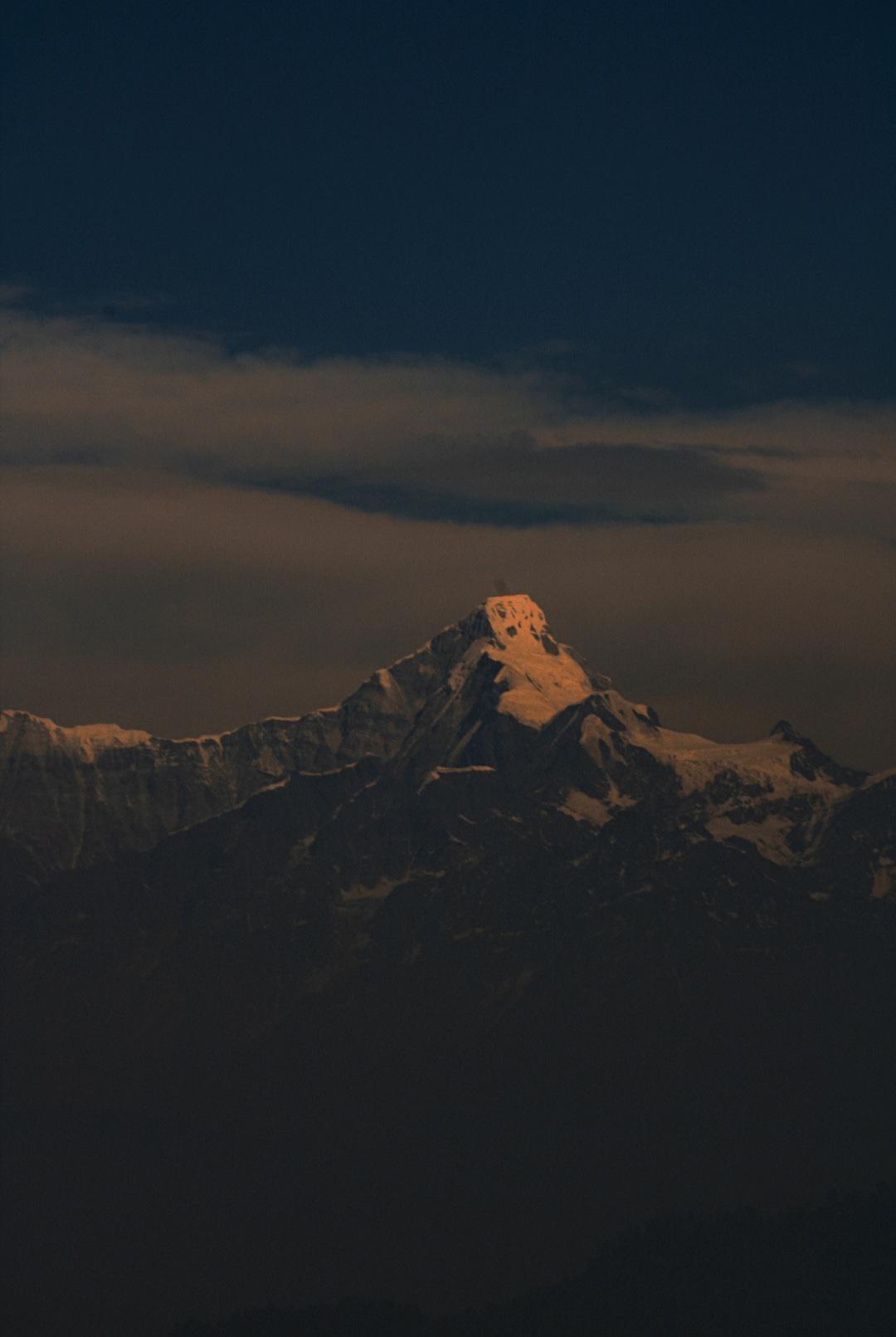ITAP of a mountain peak | Scrolller