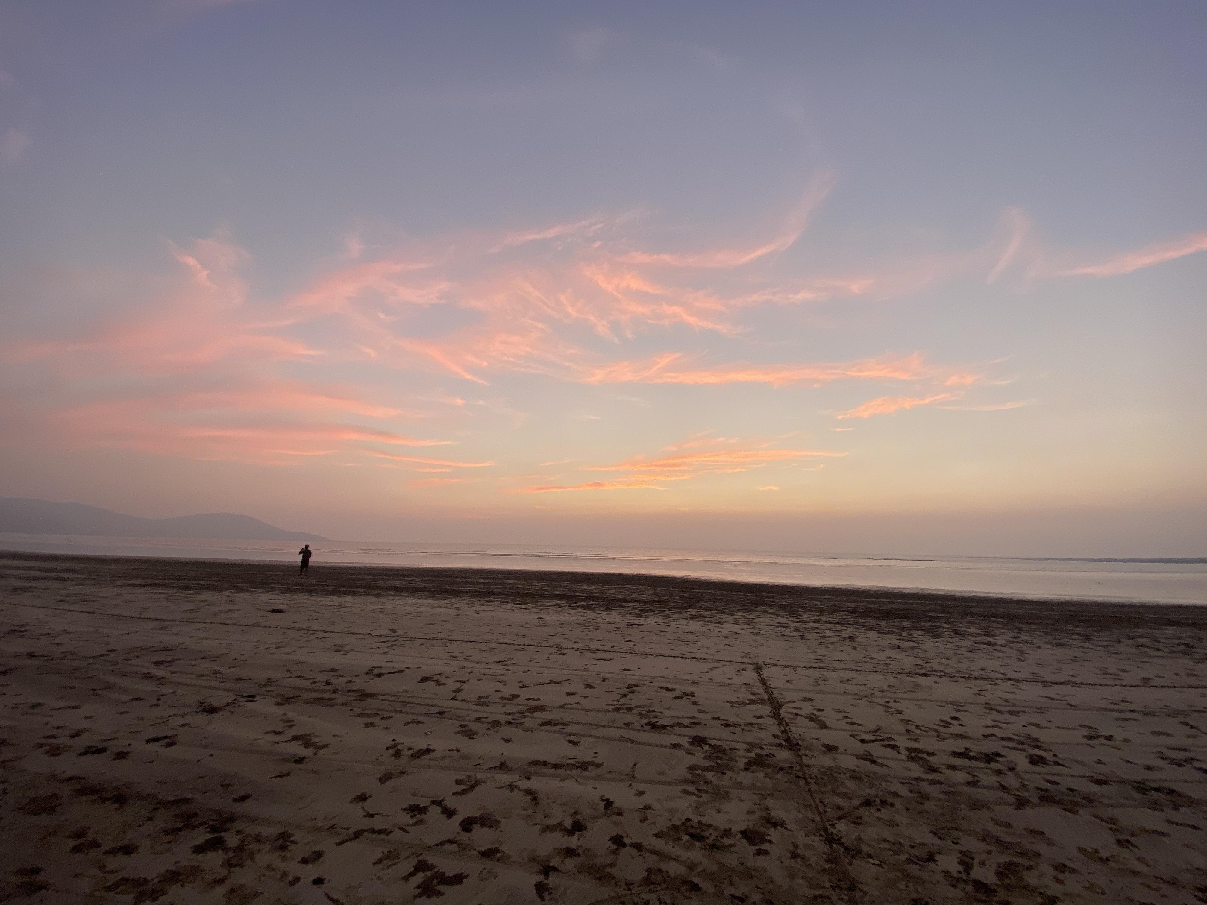 ITAP of evening sky at the beach | Scrolller