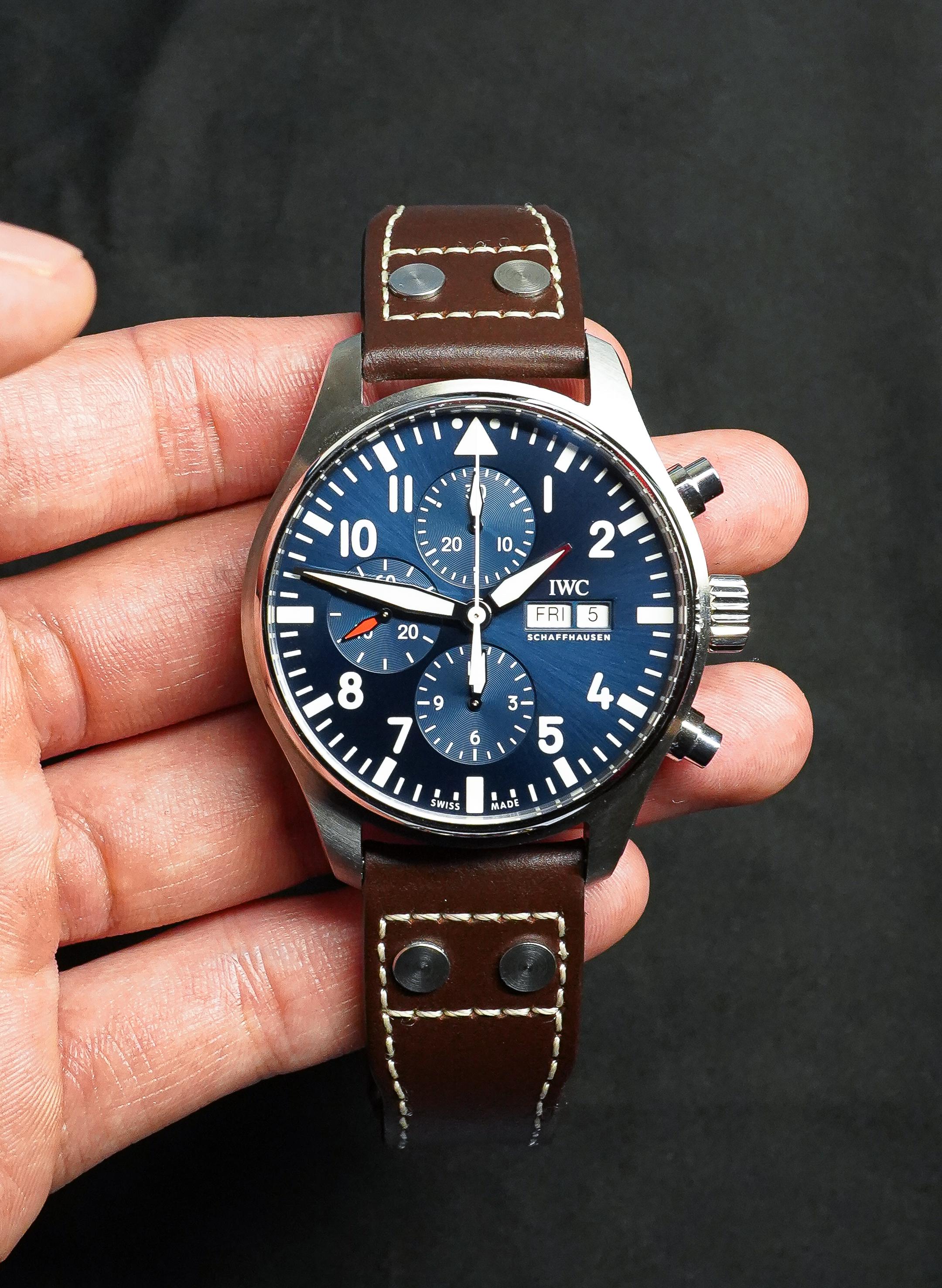 [IWC] IWC Le Petit Prince Pilot Chronograph | Scrolller