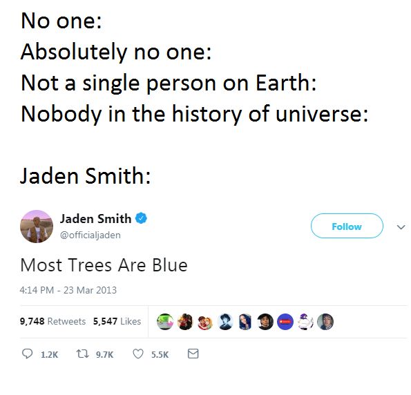 Jaden Smith is one of them | Scrolller