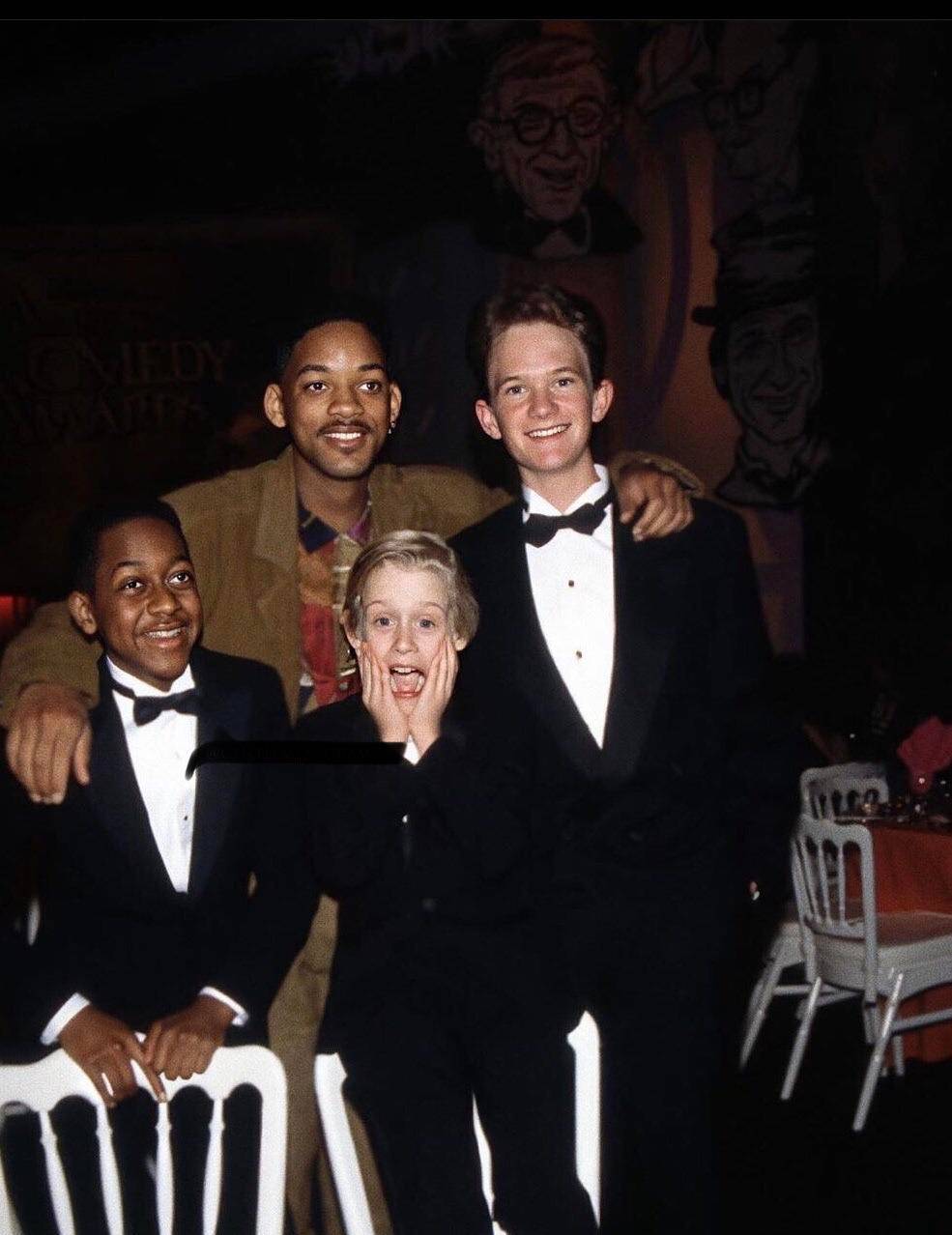 Jaleel White, Will Smith, Neil Patrick Harris and Macaulay Culkin at the 5th annual American ...