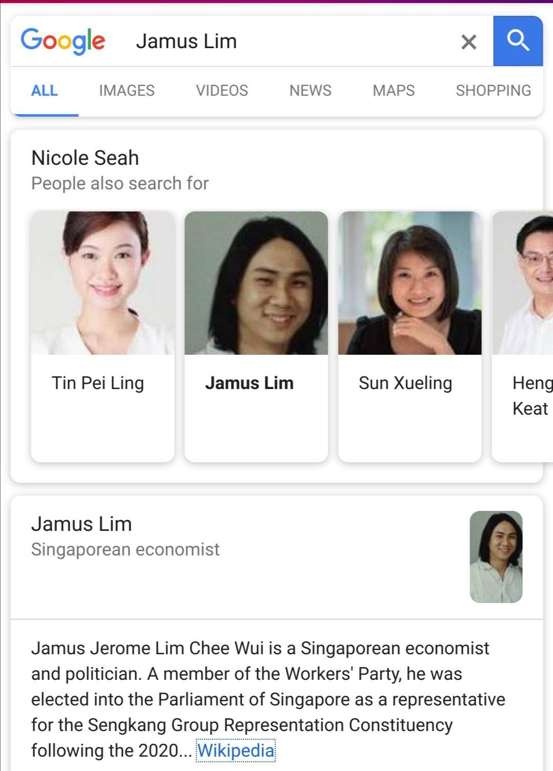 Jamus Lim Wiki profile photo | Scrolller