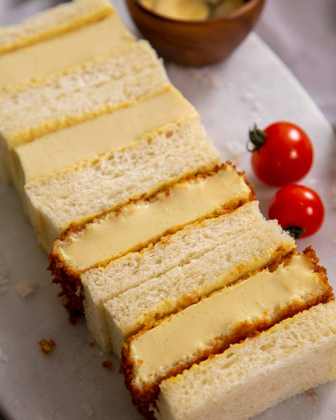 Japanese Tamago Egg Katsu Sando | Scrolller