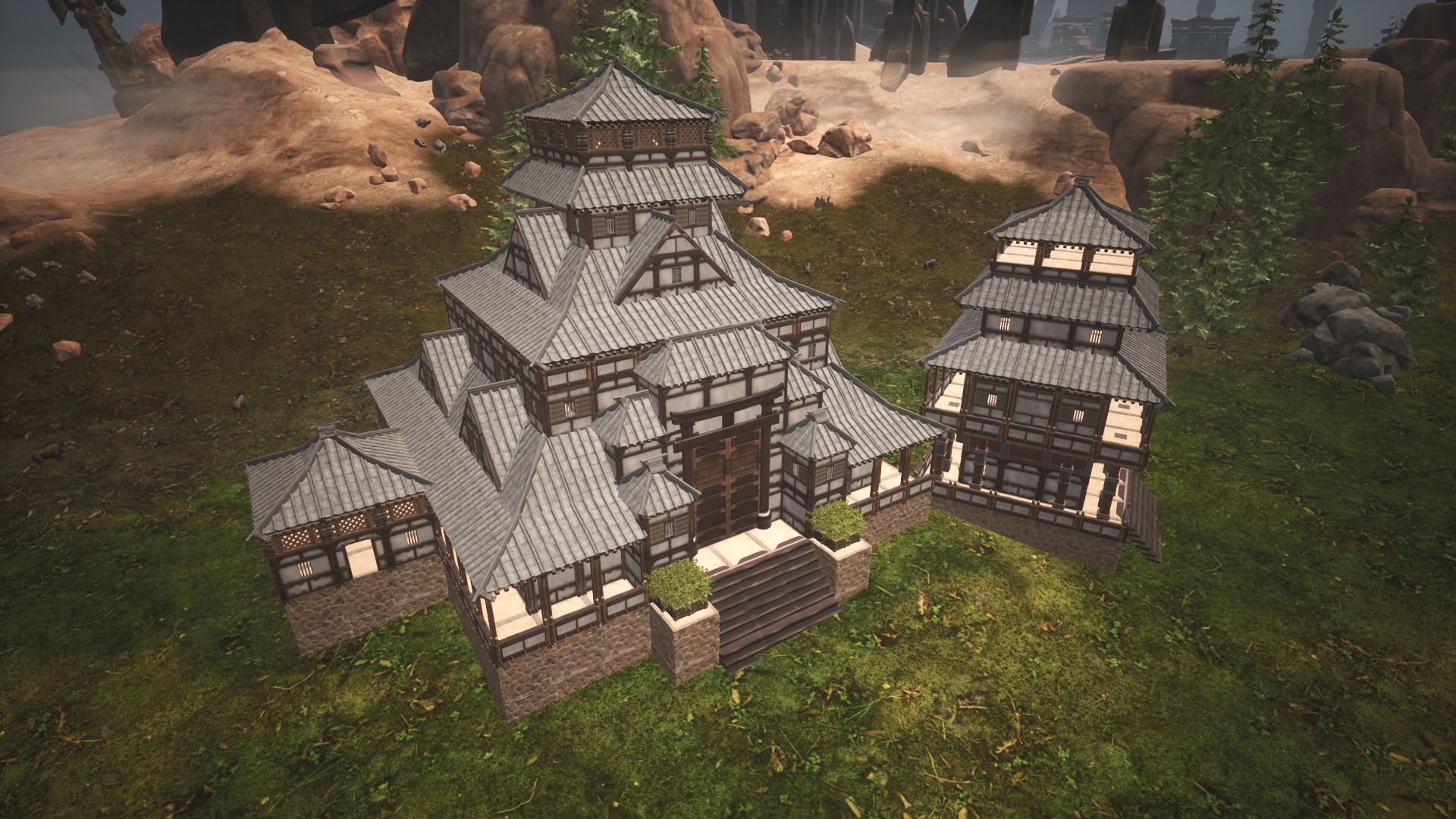 Japanese temple - work in progress | Scrolller