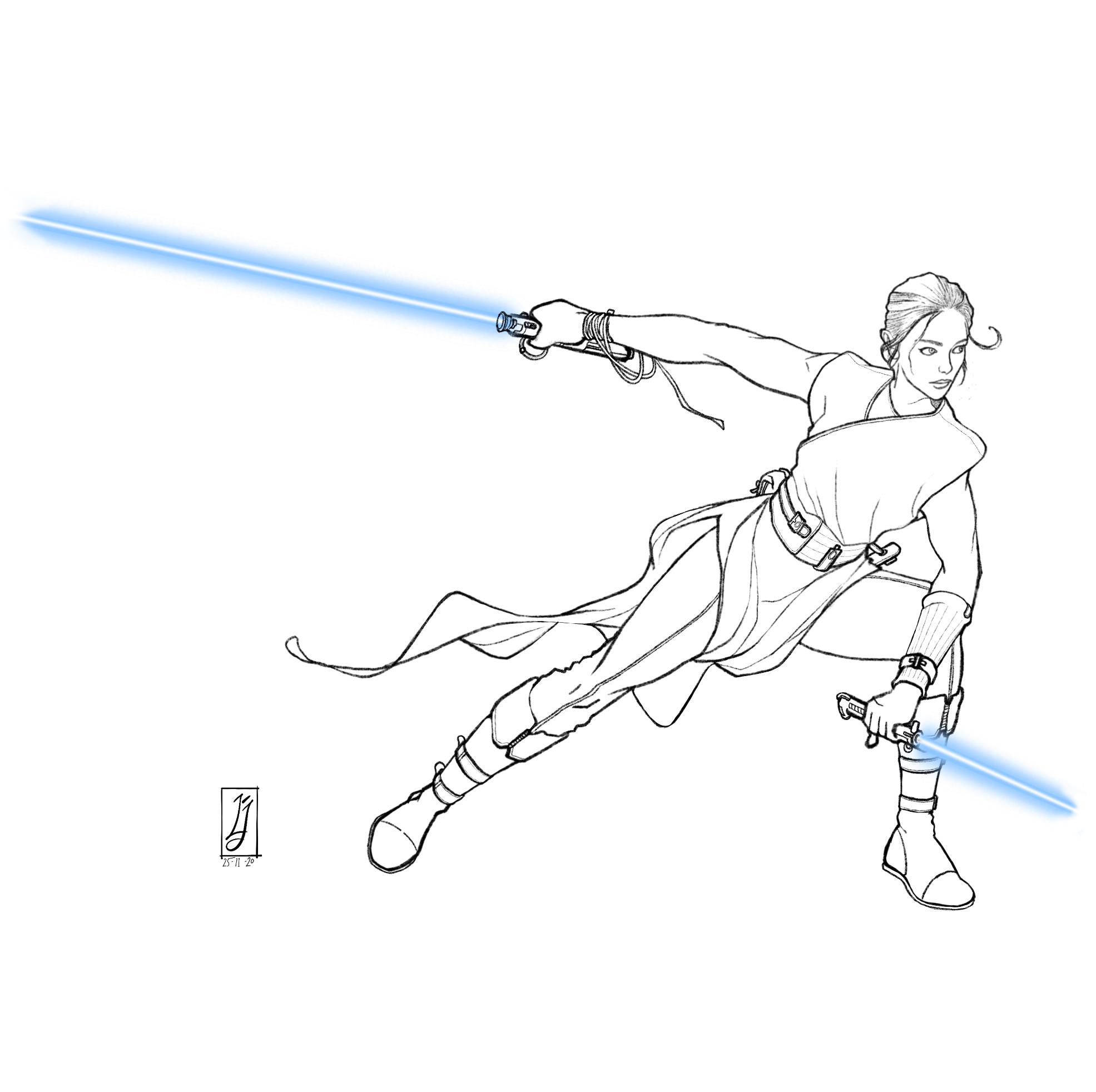 ‘Jedi’, Me, Digital, 2020 | Scrolller