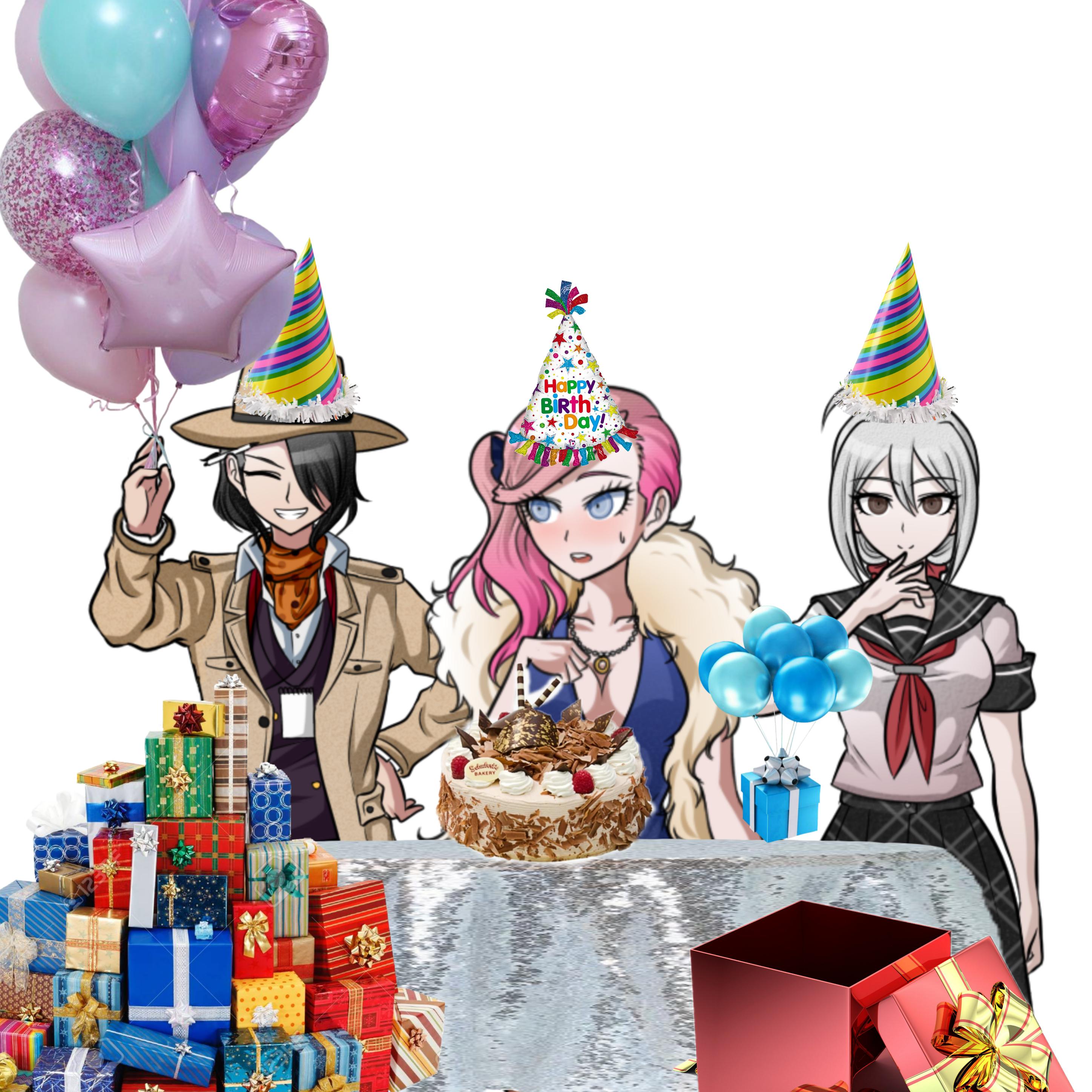 Jeez, i almost forgot about her bday.... (Also, pls ignore Nikei's weird ass hat) | Scrolller