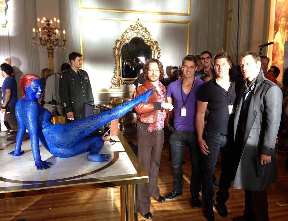 Jennifer Lawrence butt as Mystique in X-Men (from Bryan Singer IG) | Scrolller