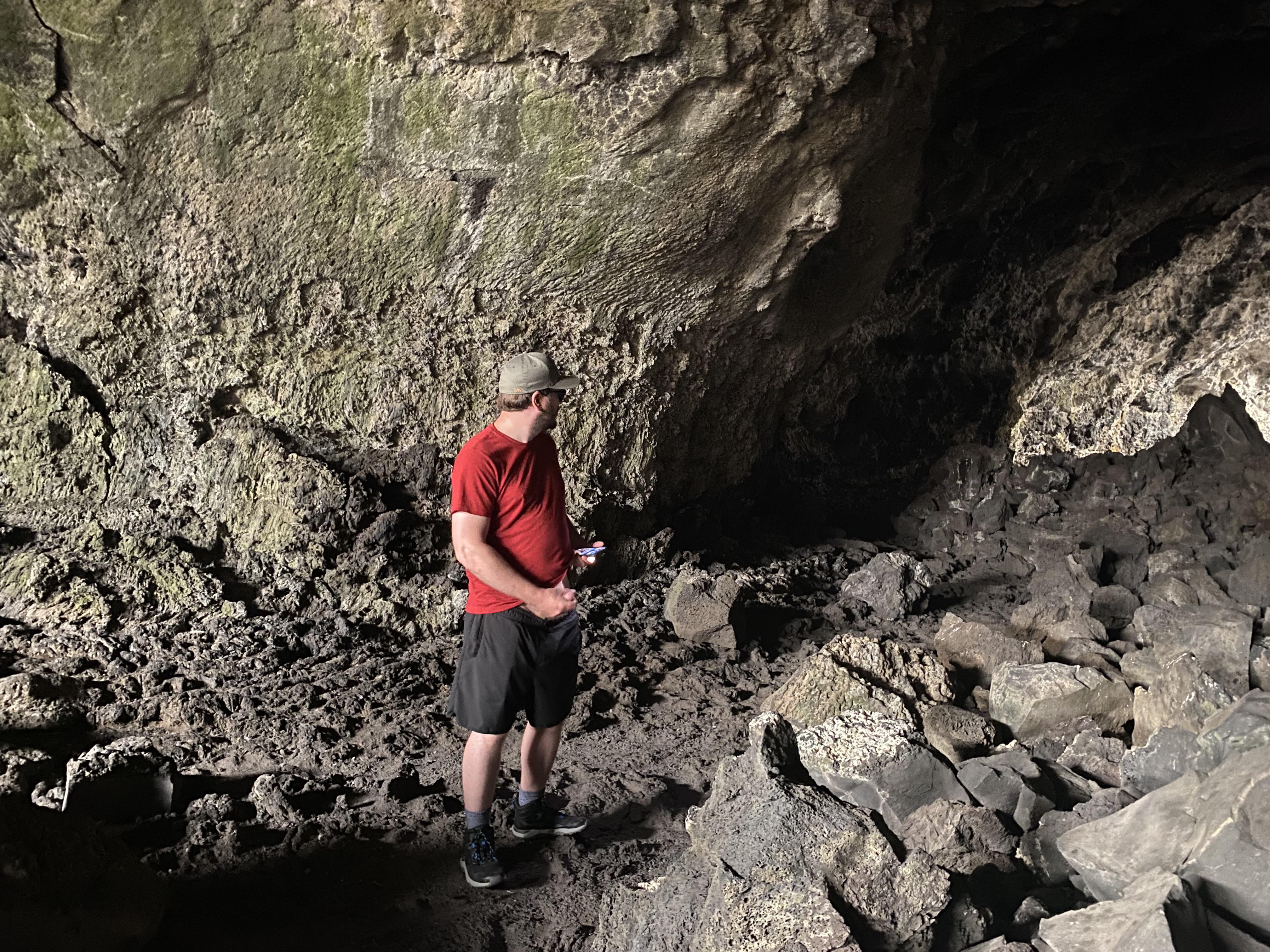 Jerking off in a lava flow cave | Scrolller