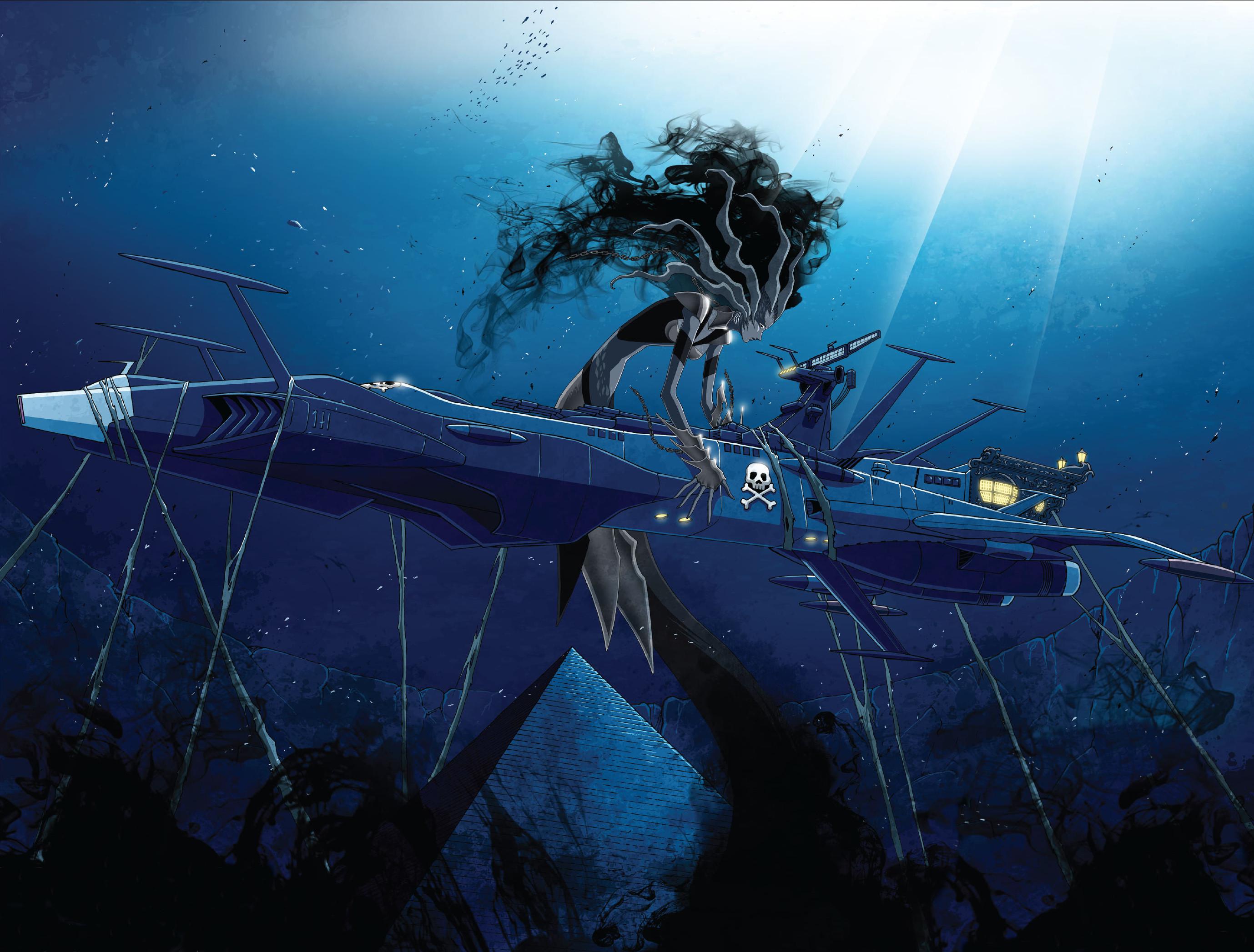 Jerome Alquie art from Space Pirate Captain Harlock #3 (2021) | Scrolller