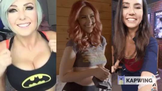 Jessica Nigri, Meg Turney, Trisha Hershberger | Scrolller