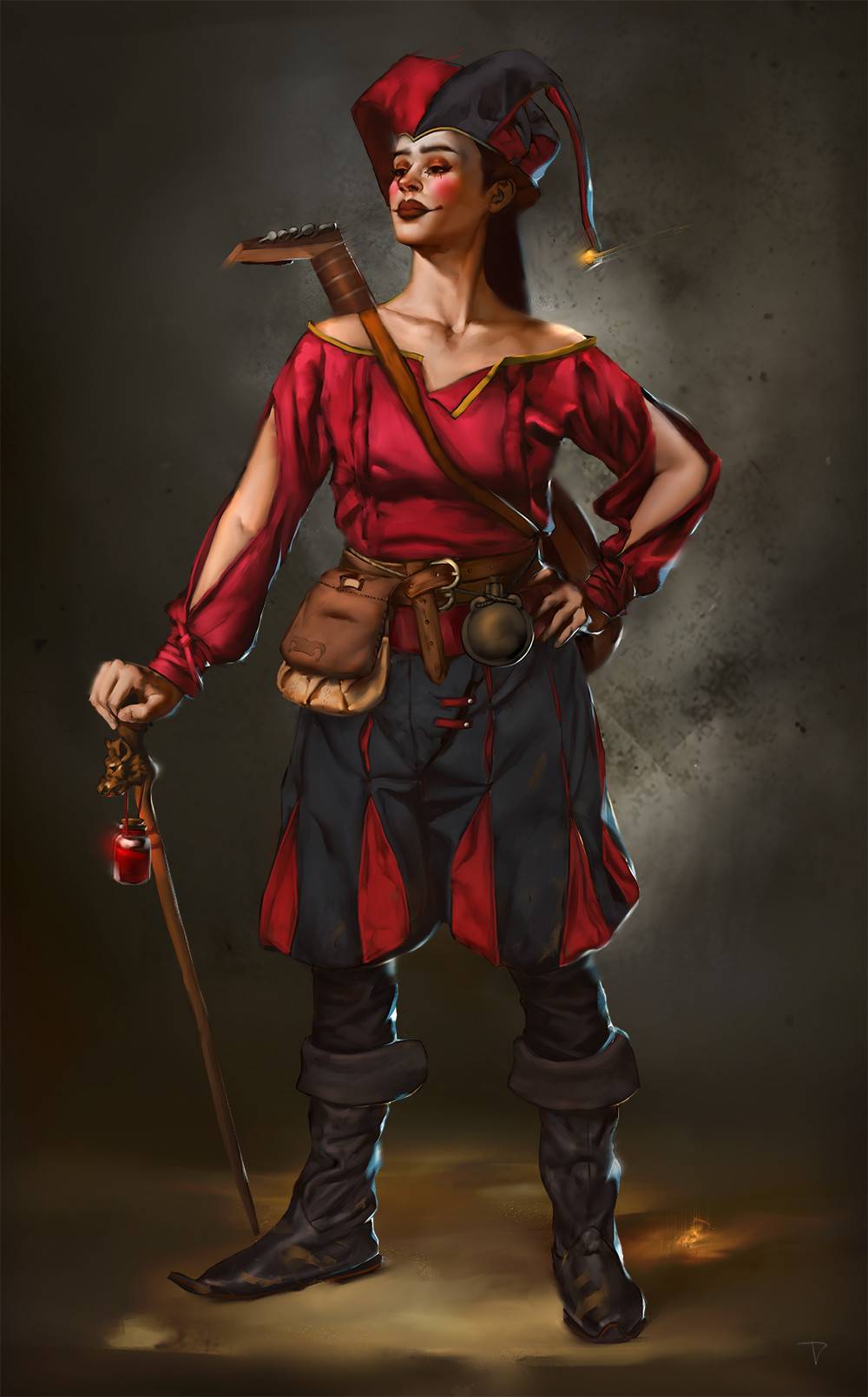 Jester by Darya Talipova | Scrolller