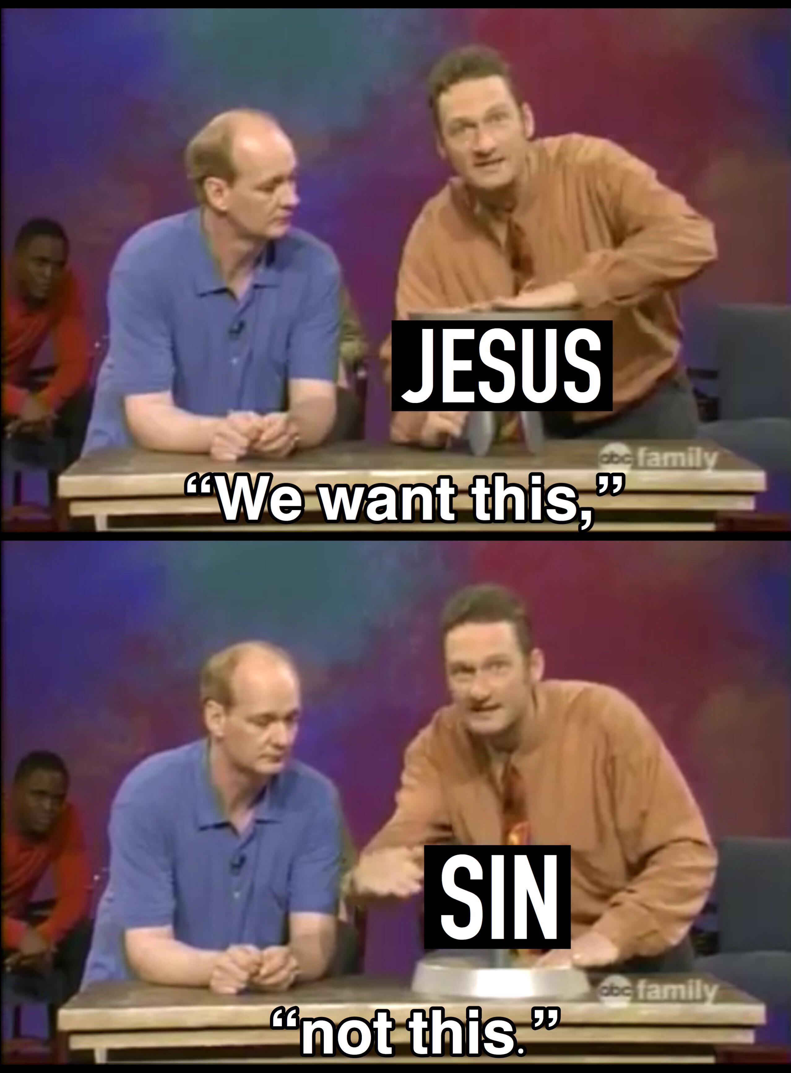 Jesus saves! | Scrolller