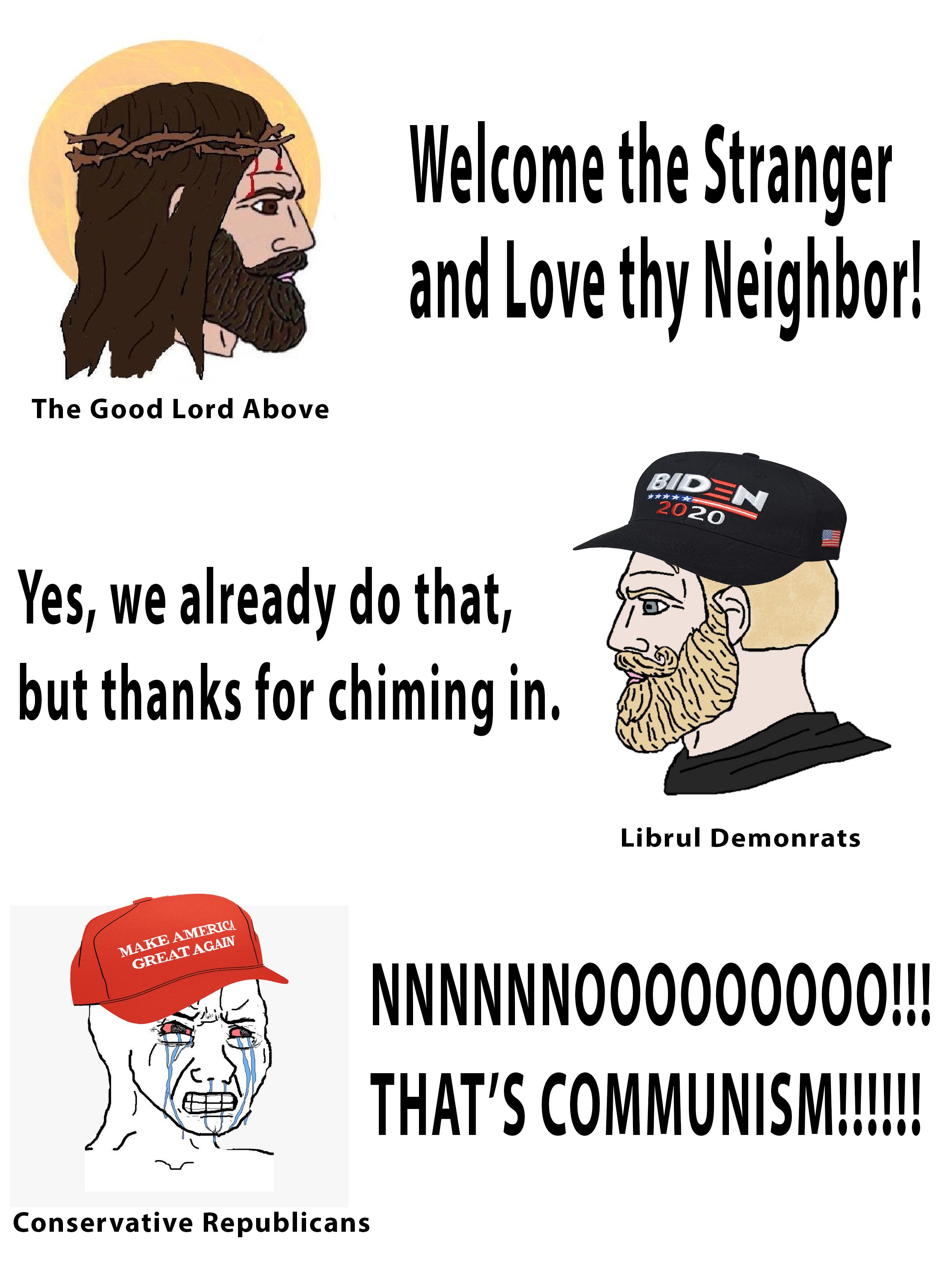 Jesus was a brown skinned commie | Scrolller