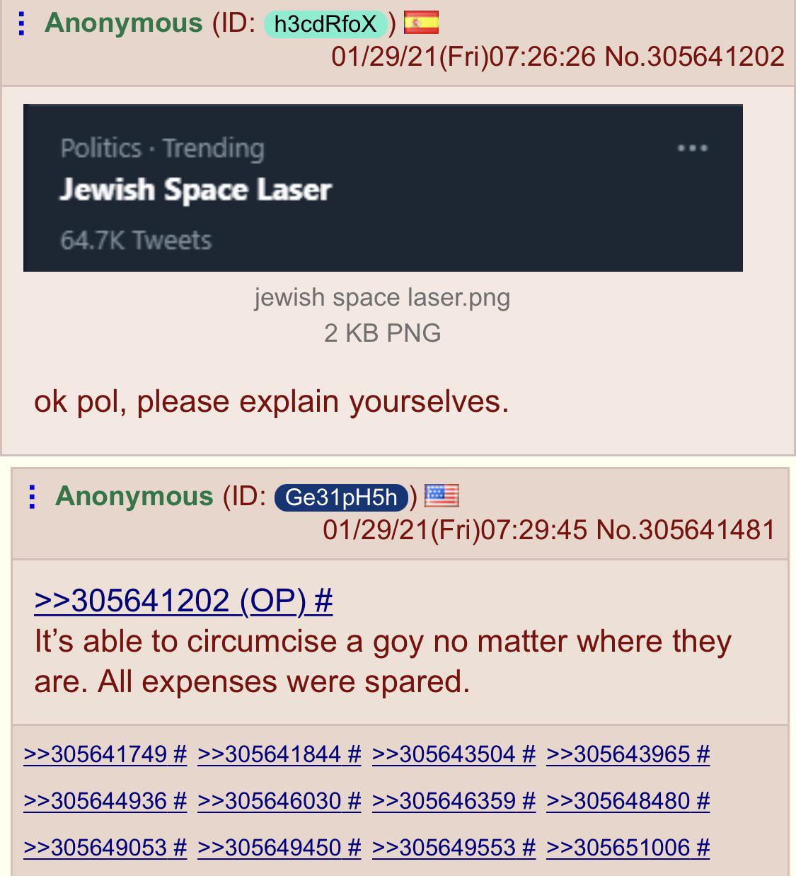 Jewish Space Laser | Scrolller