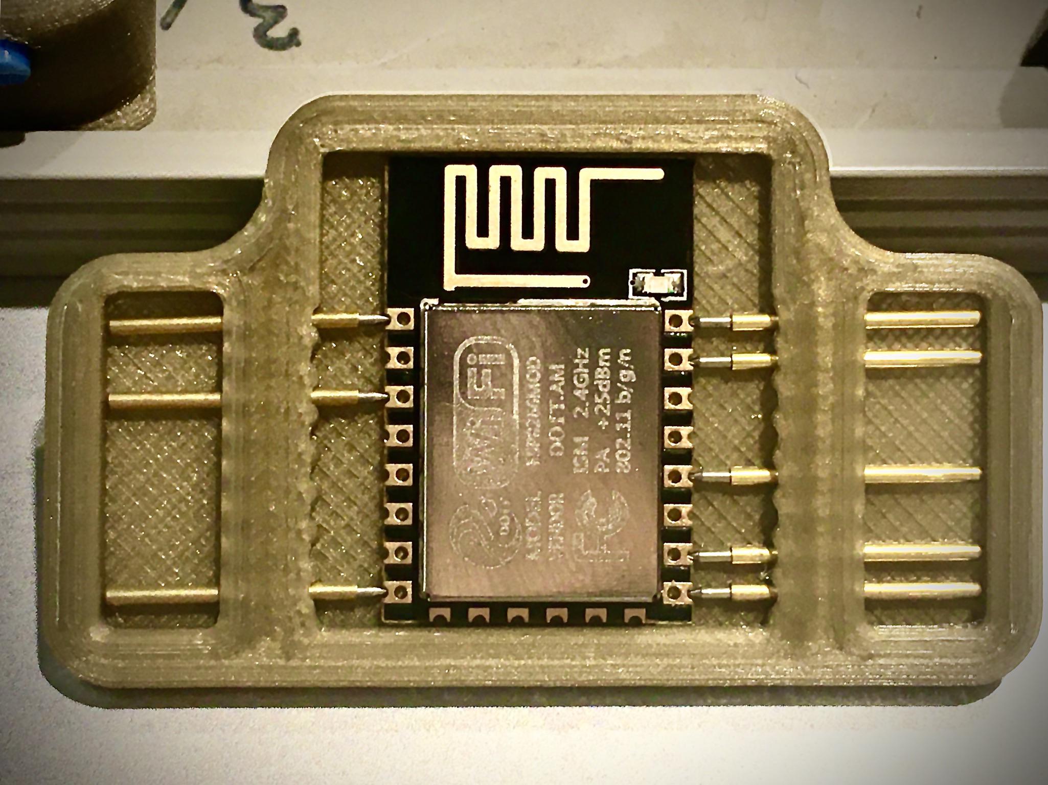 Jig For Programming Esp 12 Module Scrolller
