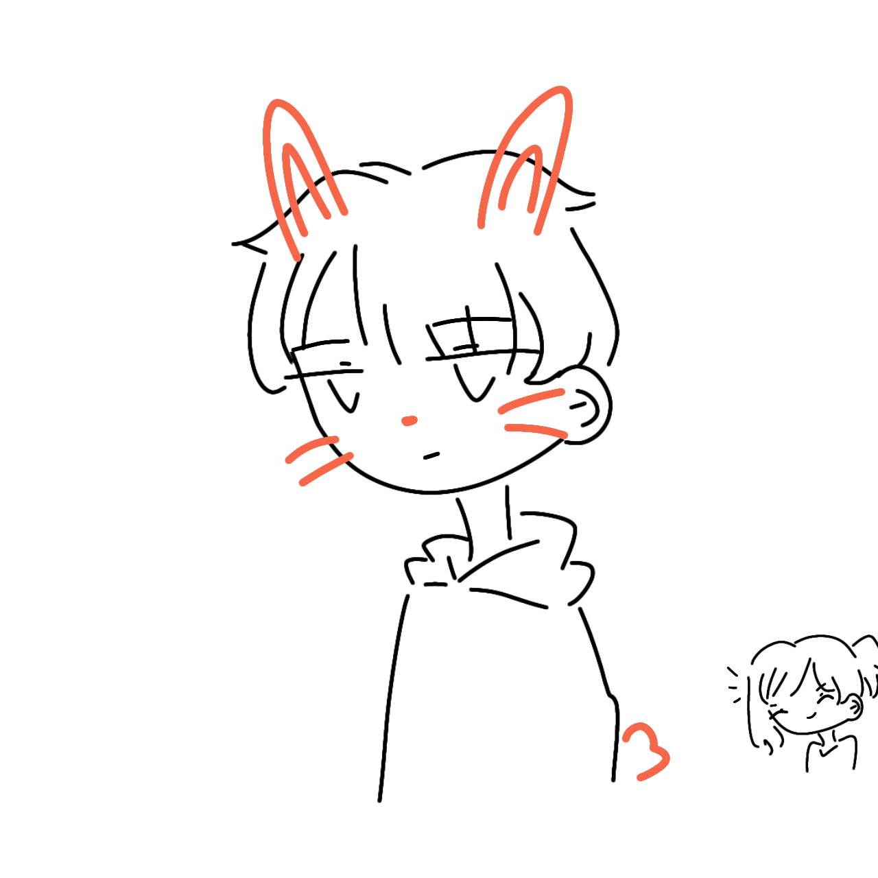 Jin-ah and jinwoo doodle while doodling at 5am | Scrolller