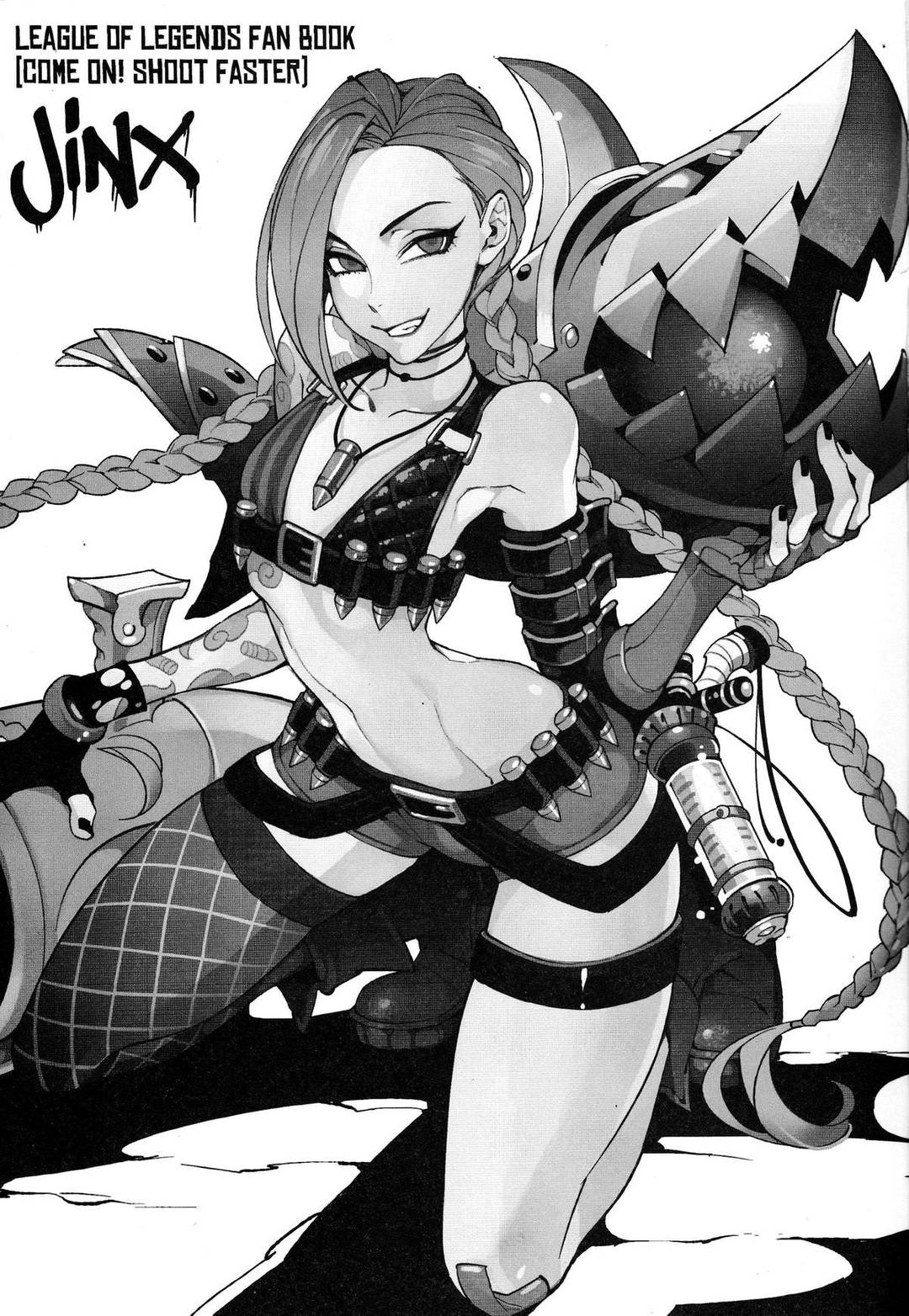 Jinx Comic Decensored [Hirame/Fishine] | Scrolller