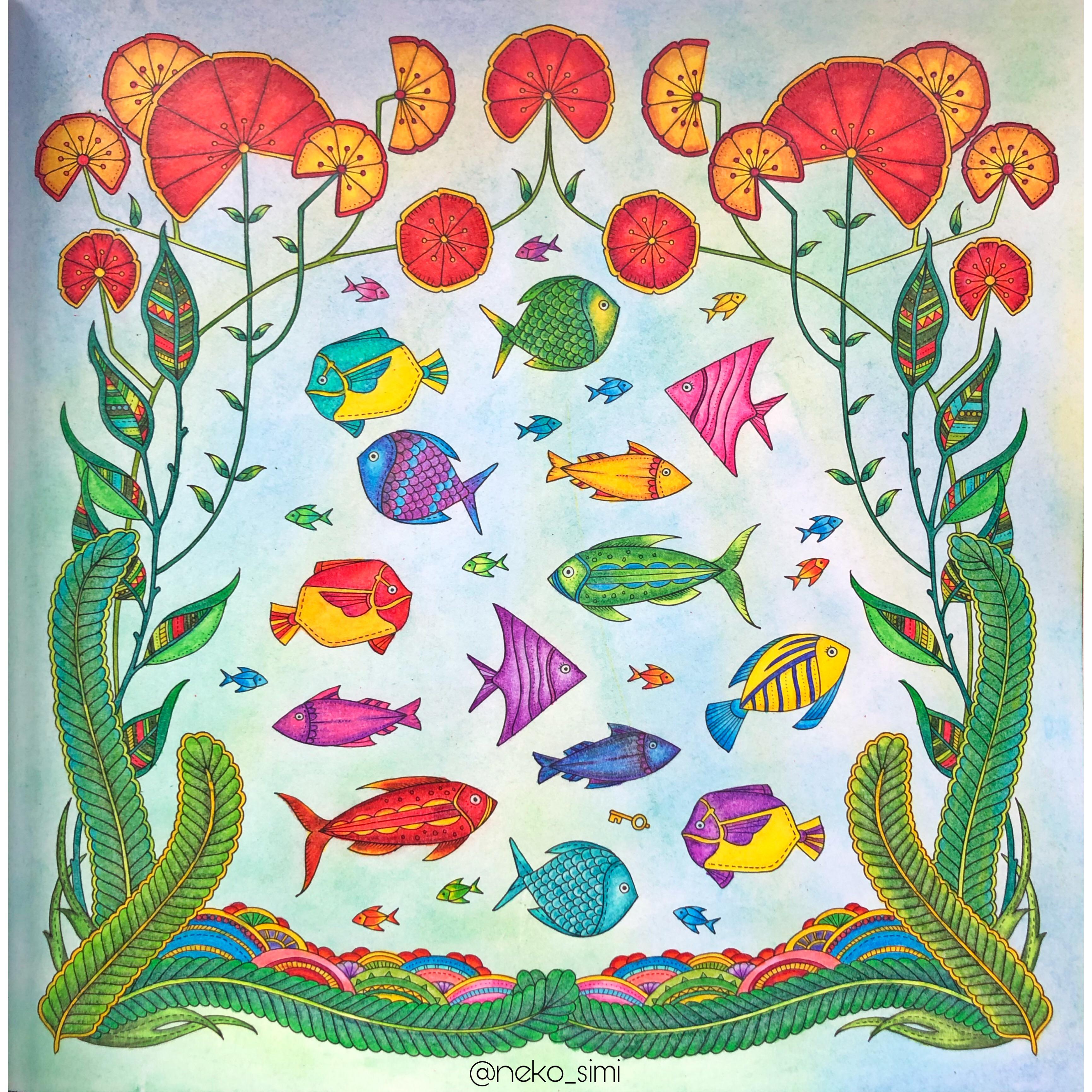 Johanna Basford - Lost Ocean | Scrolller